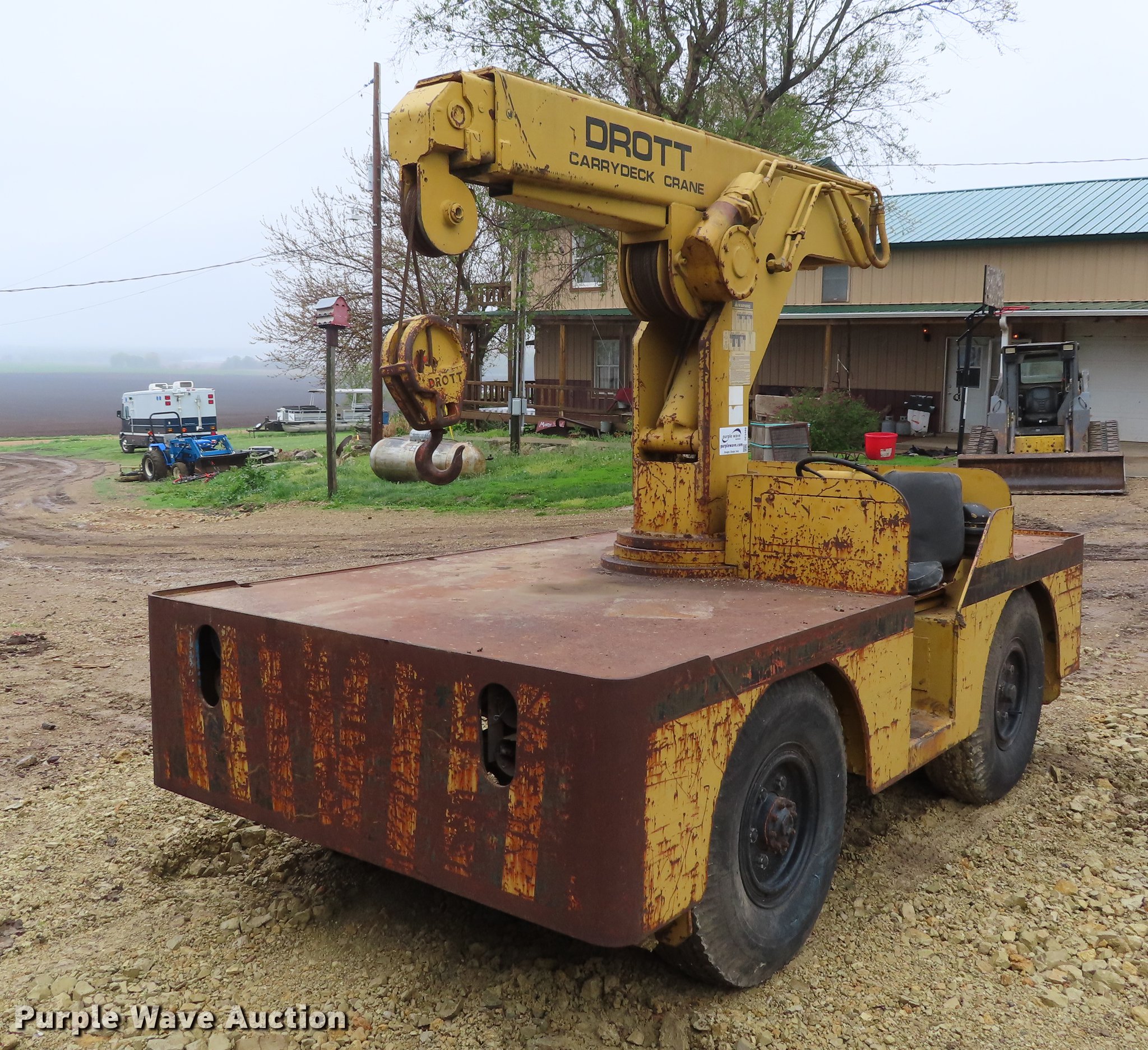 Drott 85 crane in Blue Rapids, KS | Item DE3489 sold | Purple Wave