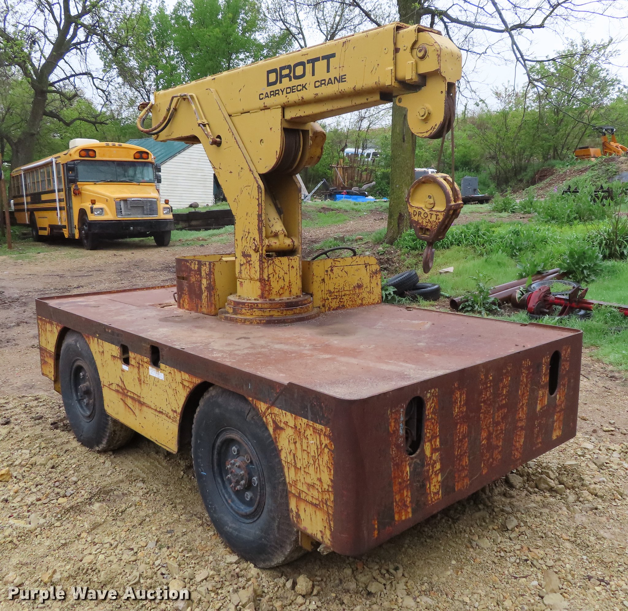 Drott 85 crane in Blue Rapids, KS | Item DE3489 sold | Purple Wave