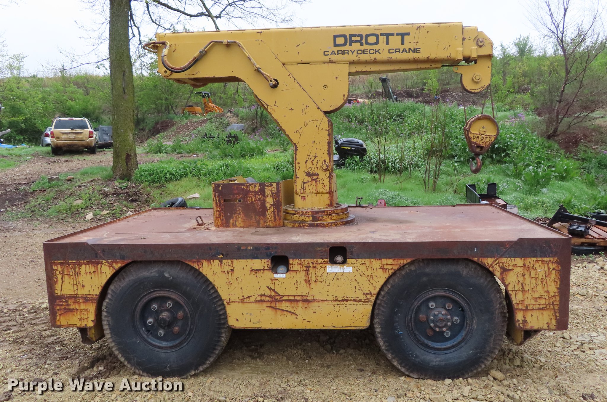Drott 85 crane in Blue Rapids, KS | Item DE3489 sold | Purple Wave