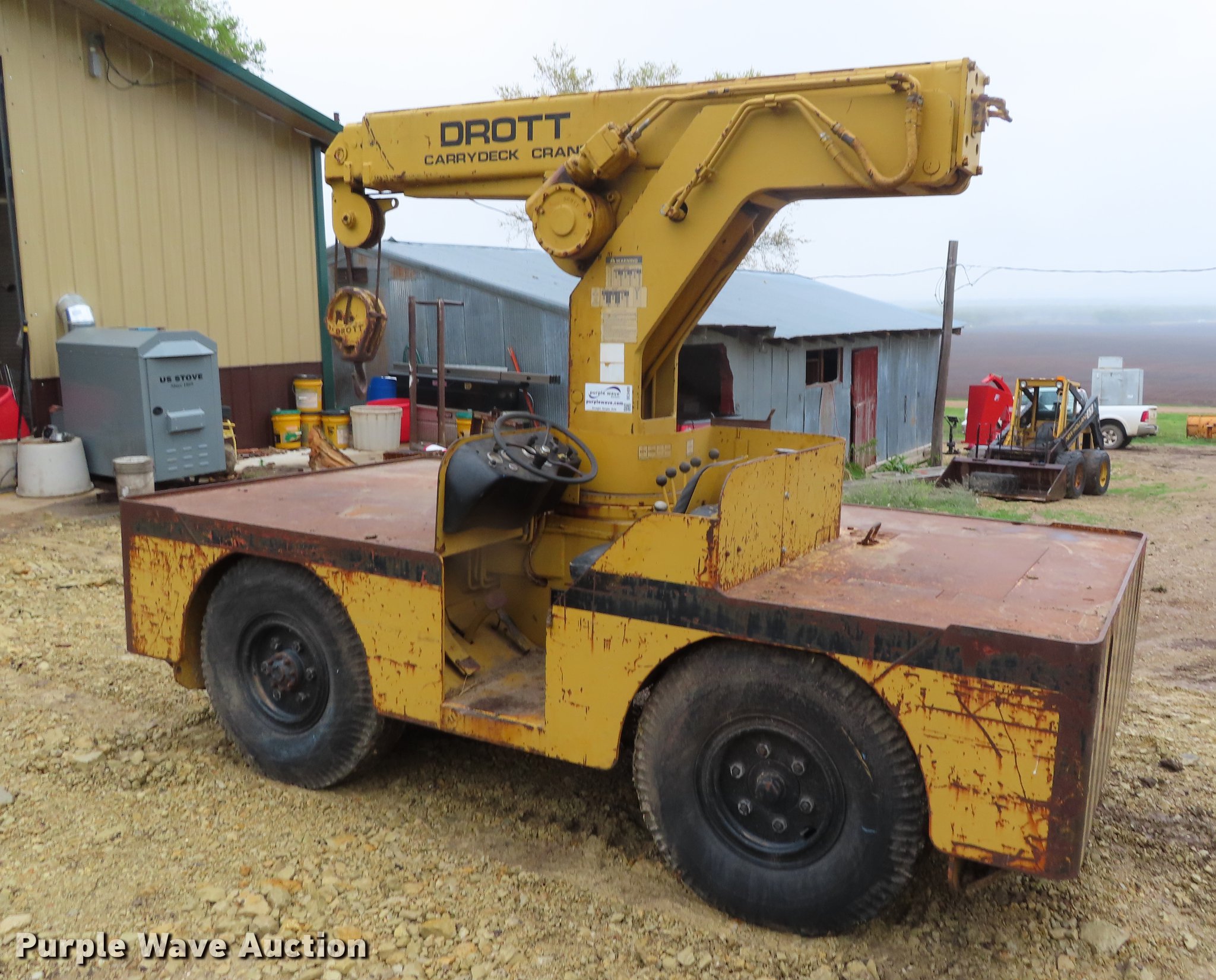 Drott 85 crane in Blue Rapids, KS | Item DE3489 sold | Purple Wave