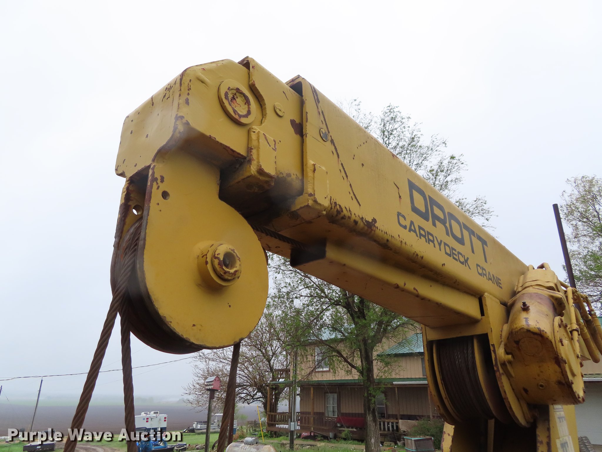 Drott 85 crane in Blue Rapids, KS | Item DE3489 sold | Purple Wave