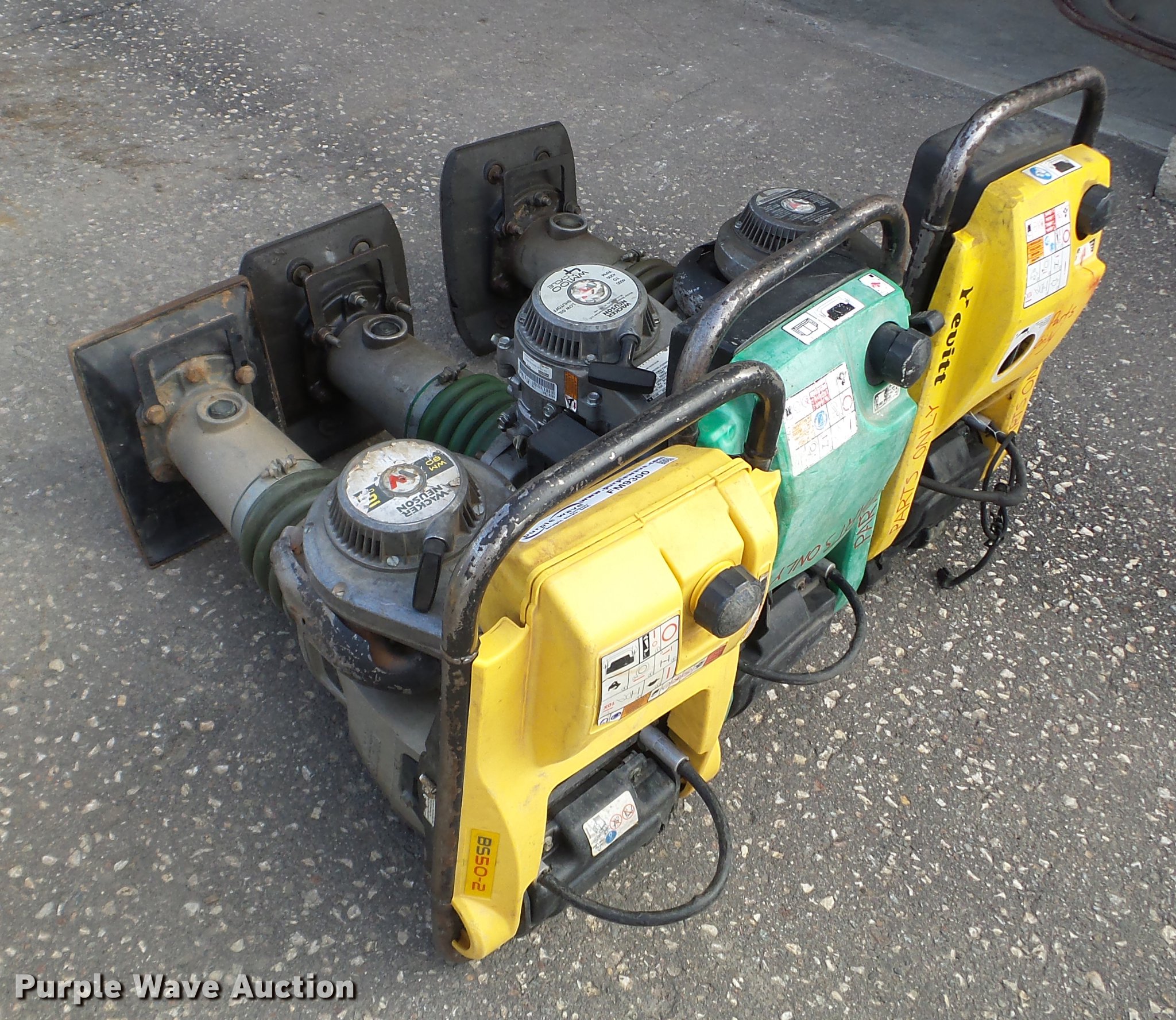(3) Wacker Neuson jumping jack packers in Minneapolis, MN | Item FM9300 ...