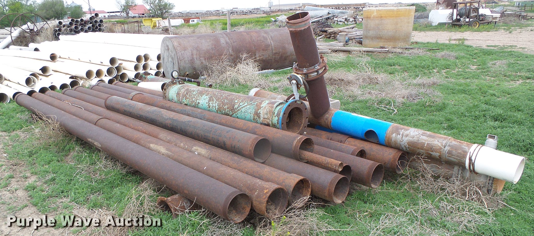 Metal well pipe in Satanta, KS | Item DC5188 sold | Purple Wave