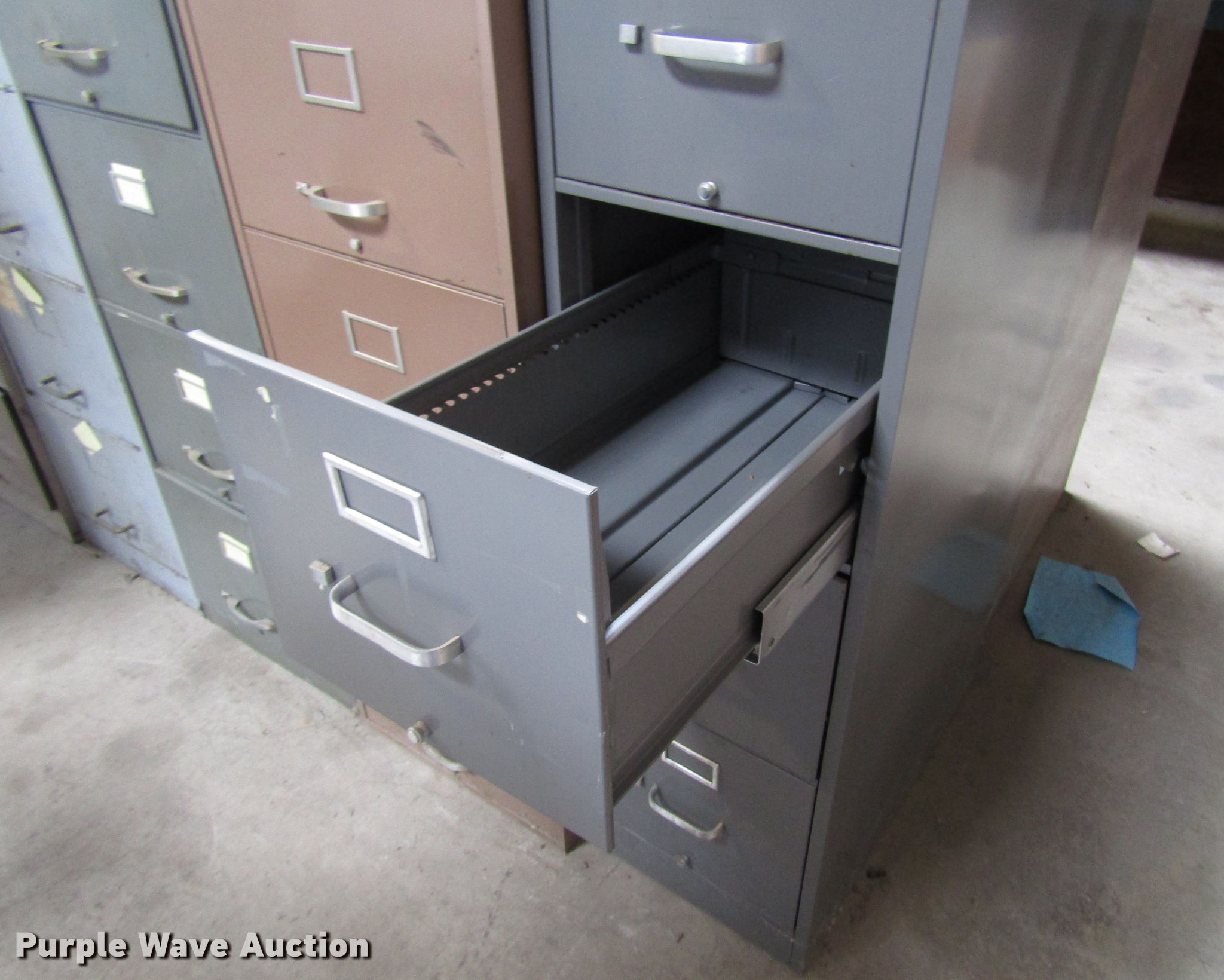 (18) file cabinets in Abilene, KS | Item DF8059 sold | Purple Wave
