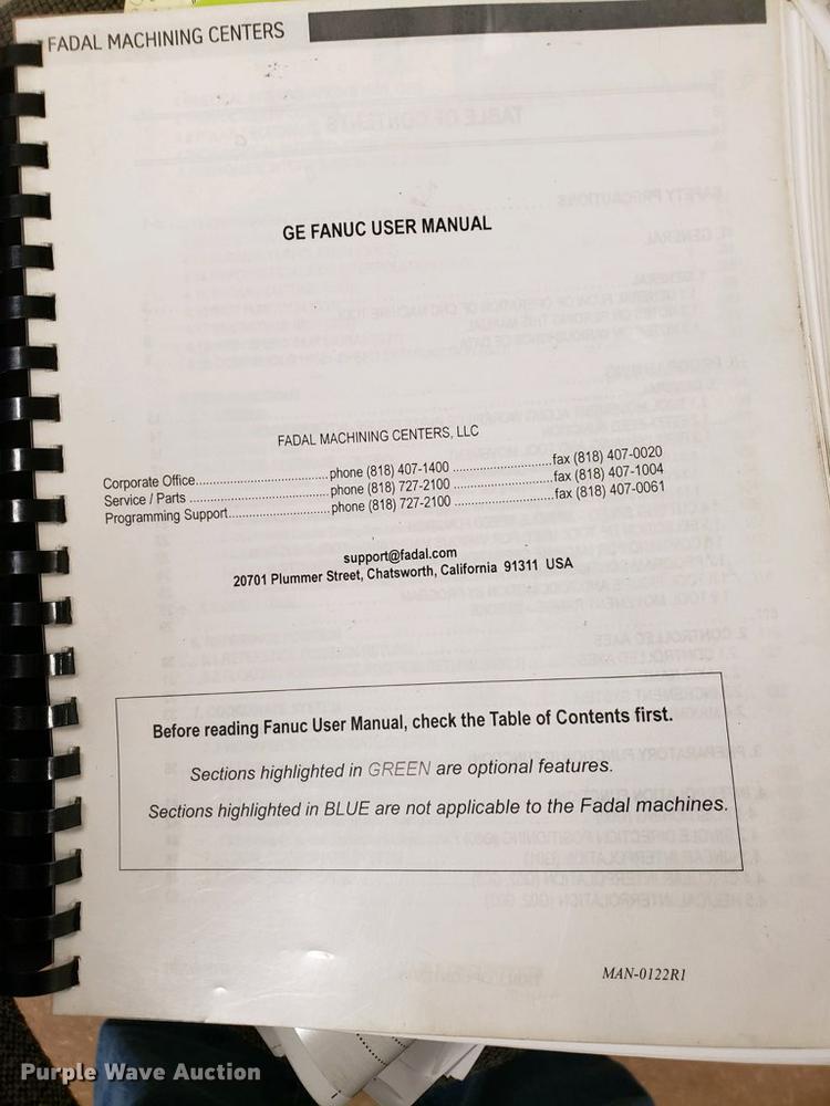 2009 MAG Fadal VMC6030 milling machine in Topeka, KS | Item FJ9081 sold ...