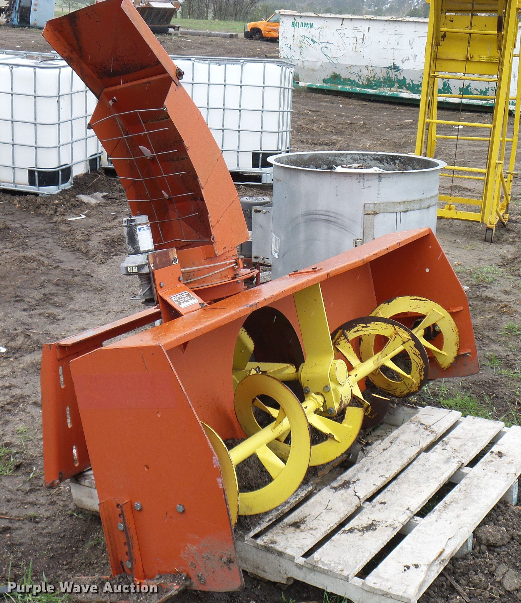 Hansen General SS722 skid steer snow blower in Larkspur, CO | Item ...