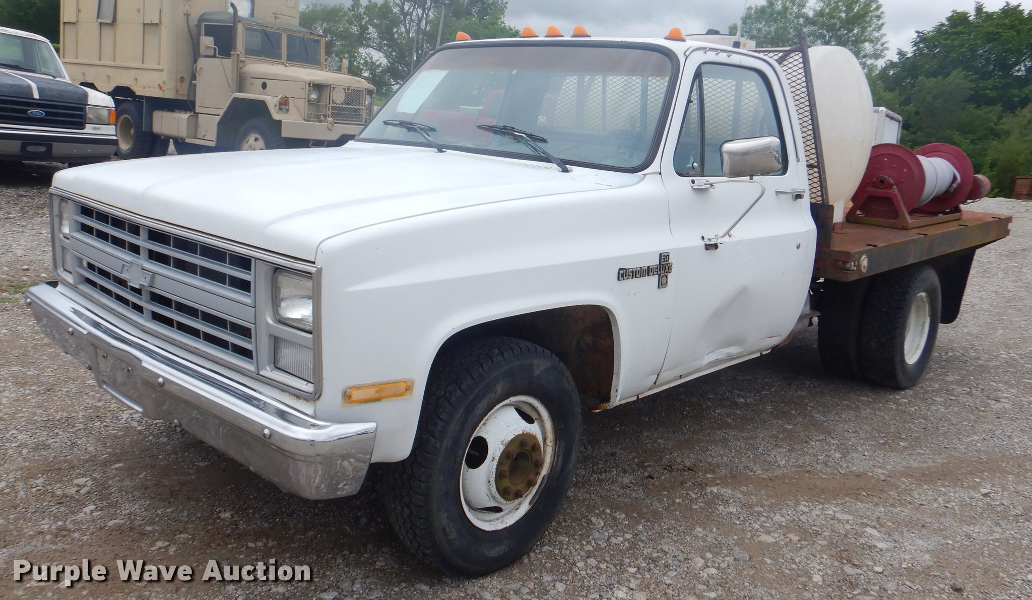 1987 Chevrolet Custom Deluxe R30 flatbed pickup truck in Claremore, OK ...