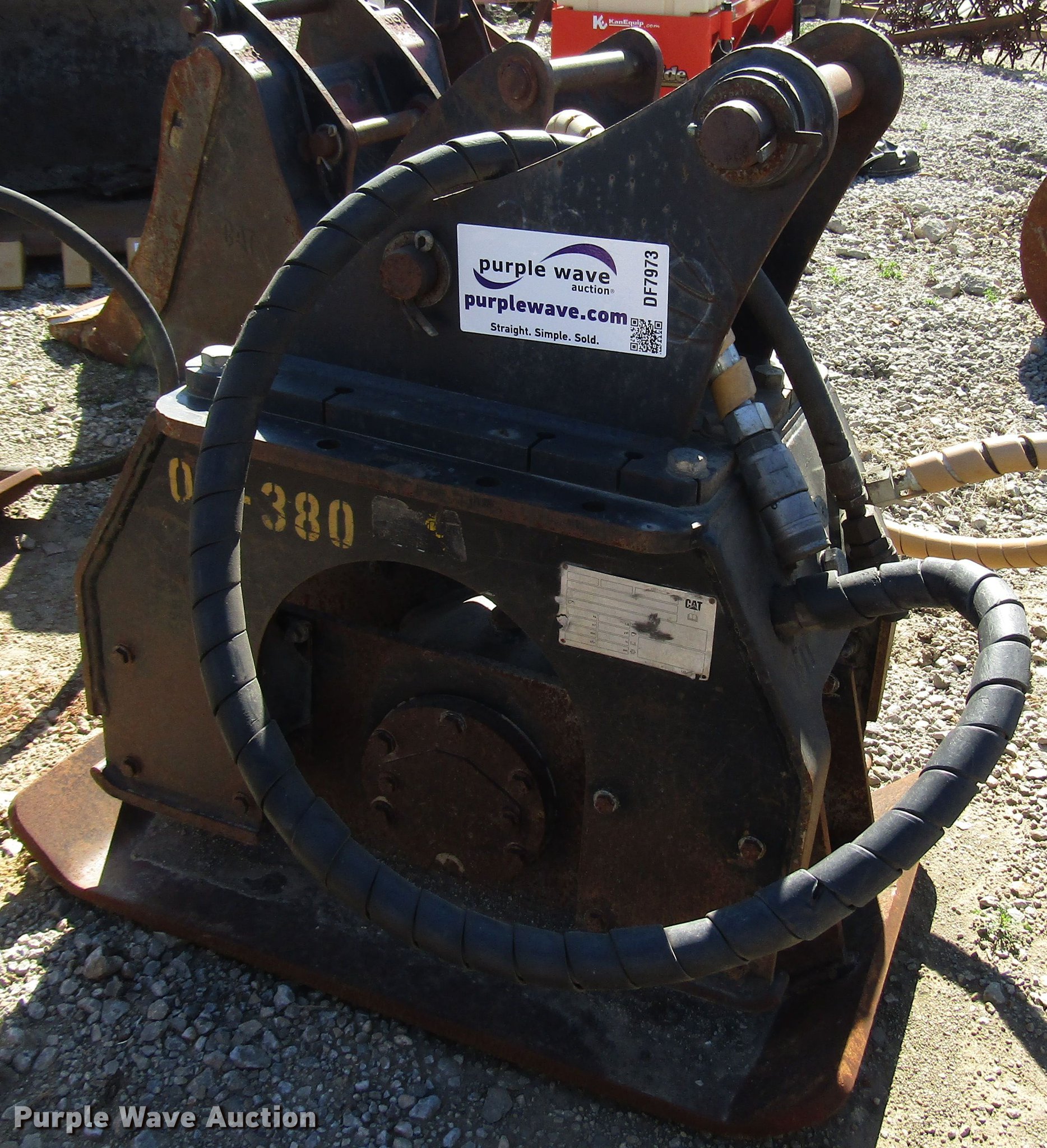 Caterpillar tamper in Topeka, KS | Item DF7973 sold | Purple Wave