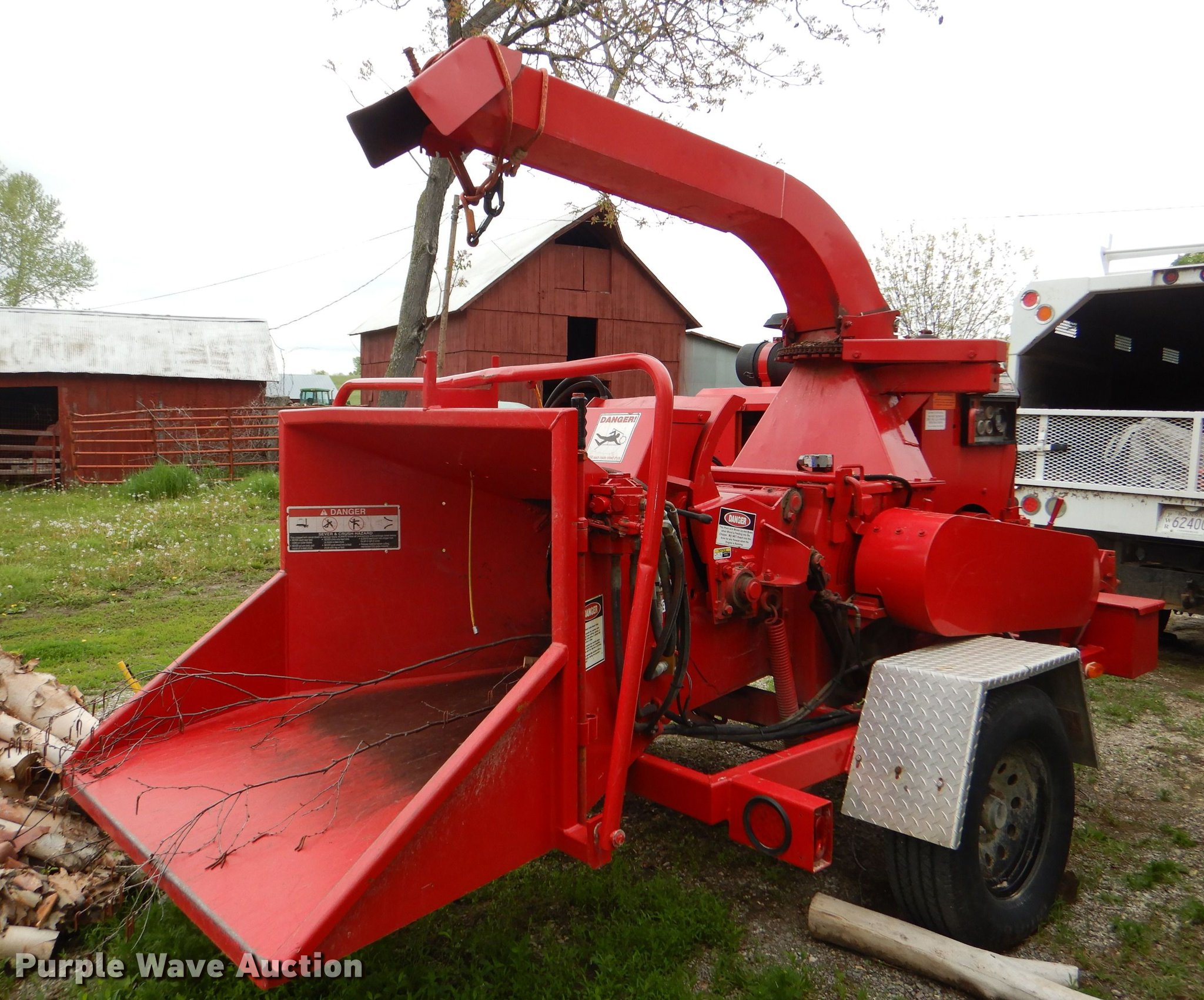 2004 Morbark 12 wood chipper in Lawrence, KS | Item DG1052 sold ...
