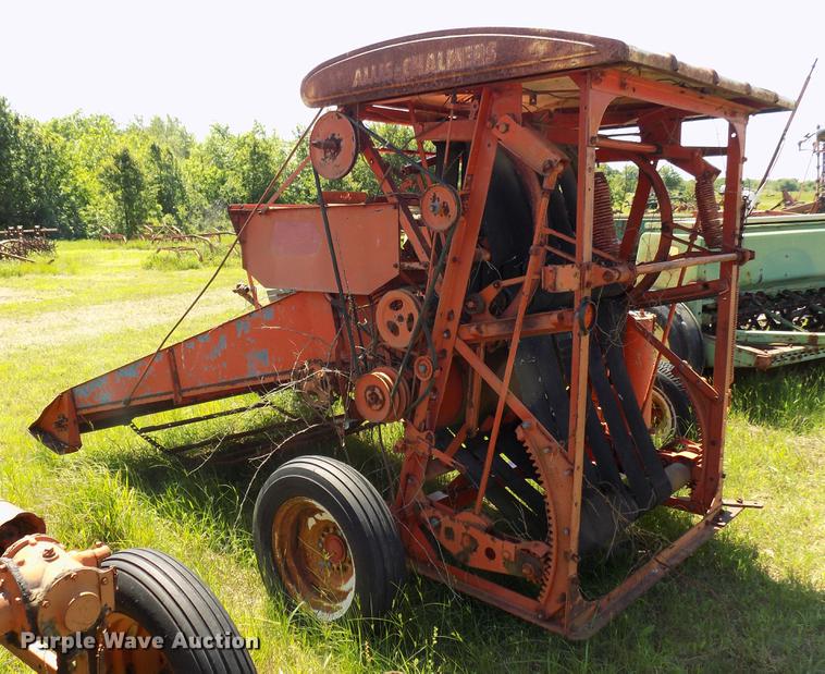 Allis Chalmers roto baler in Skiatook, OK | Item FO9839 sold | Purple Wave