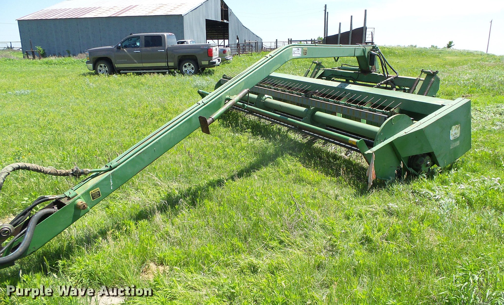 John Deere 240 Hydroswing windrower in May, OK | Item DC5178 sold ...