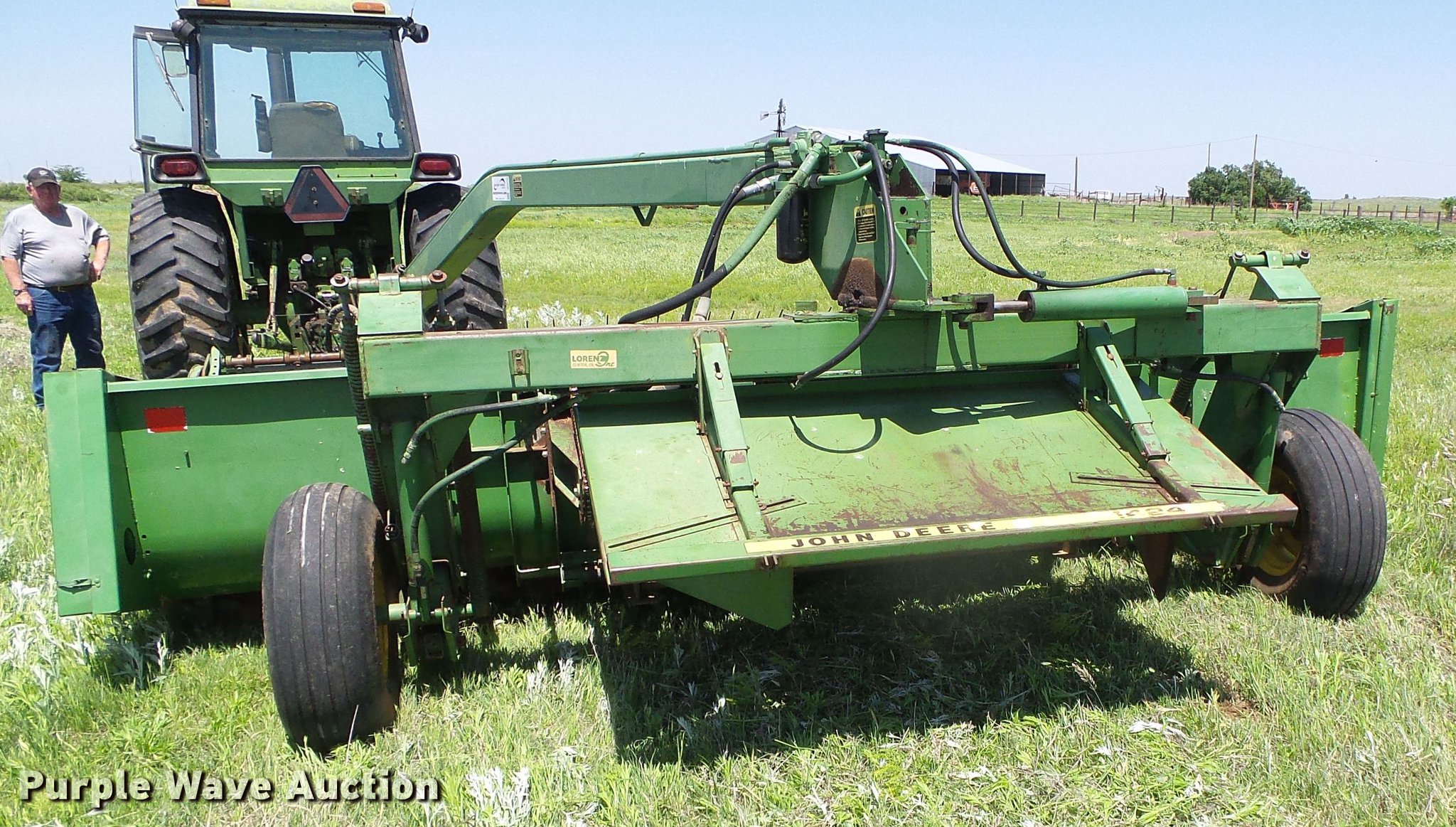 John Deere 240 Hydroswing windrower in May, OK | Item DC5178 sold ...