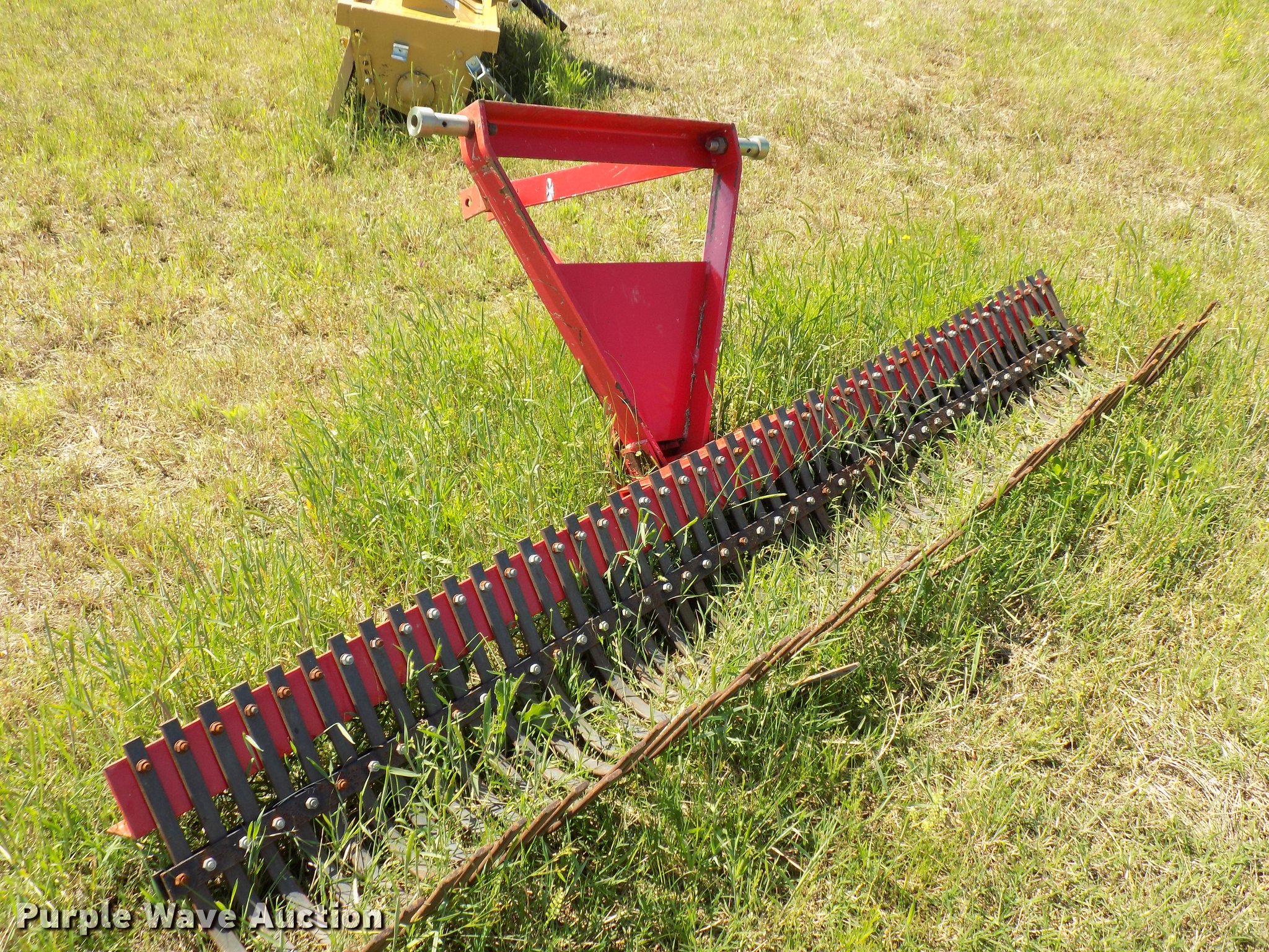 King Kutter landscape rake in Skiatook, OK | Item FO9951 sold | Purple Wave