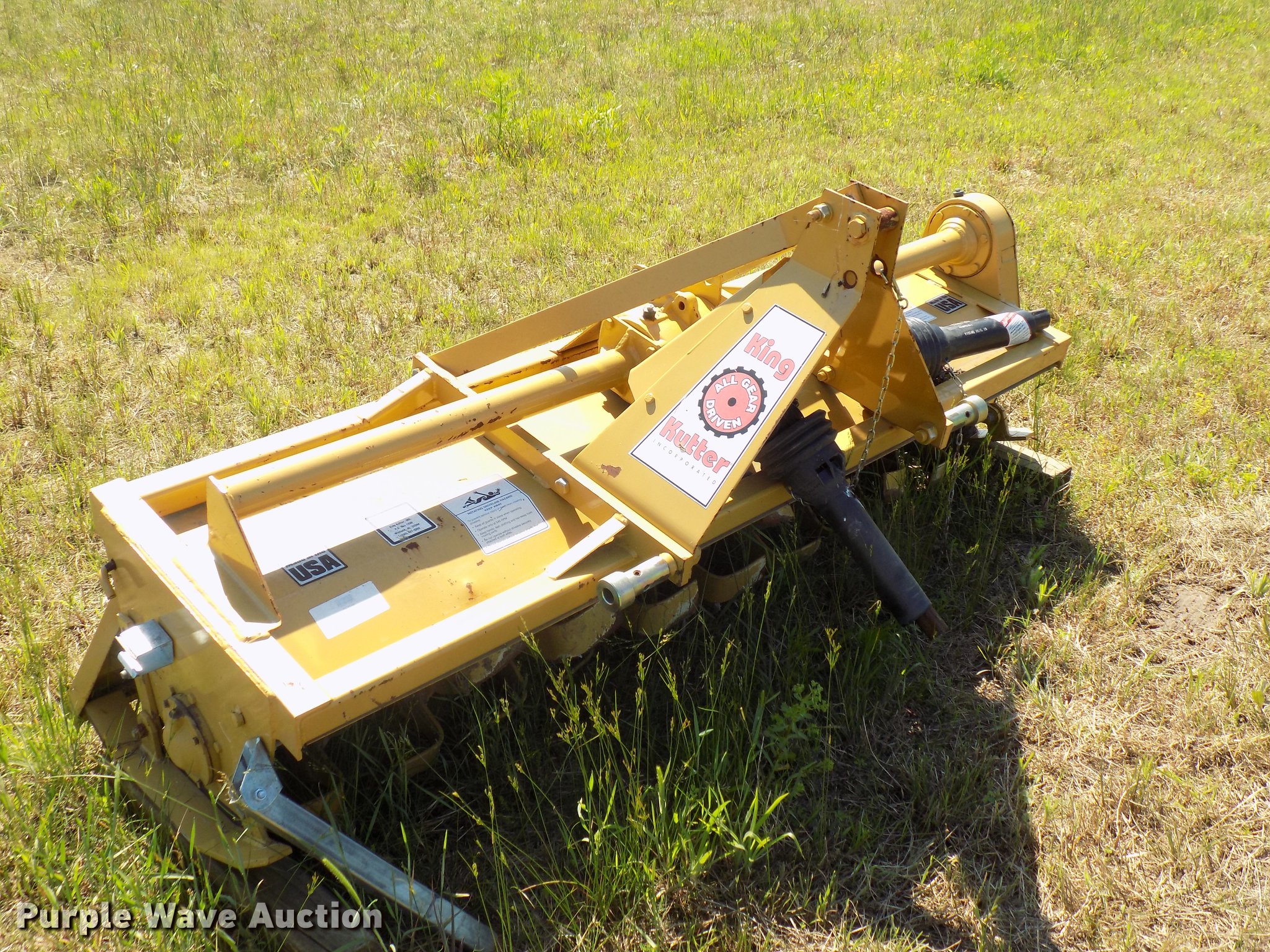King Kutter TG72 rototiller in Skiatook, OK | Item FO9952 sold | Purple ...