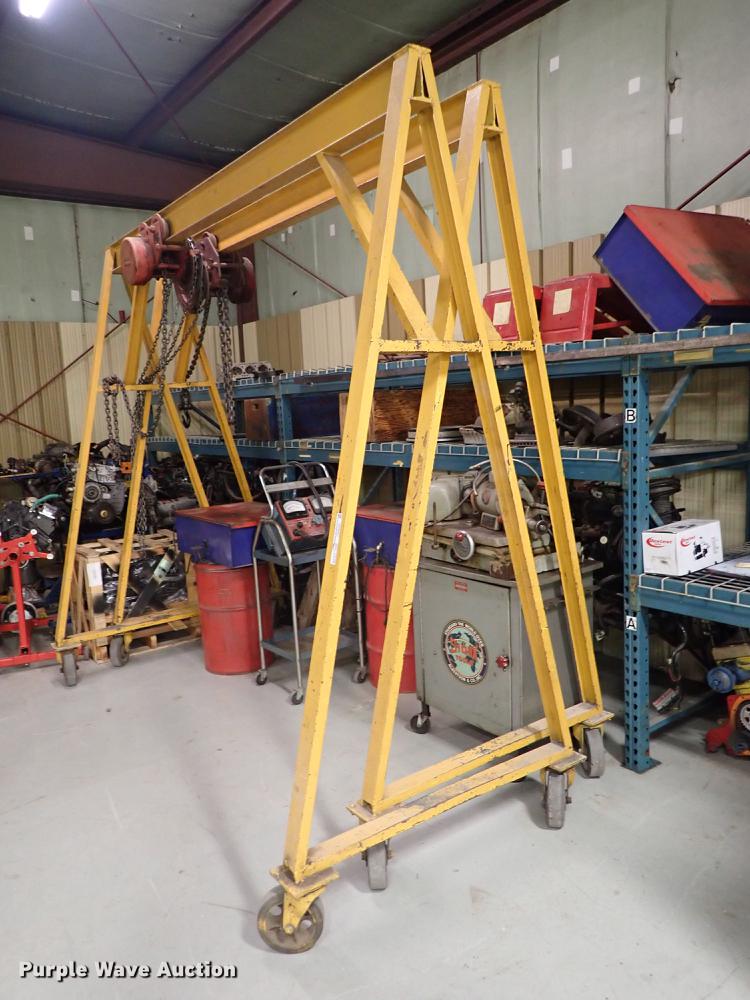 (2) A-frame hoists in McPherson, KS | Item FH9895 sold | Purple Wave