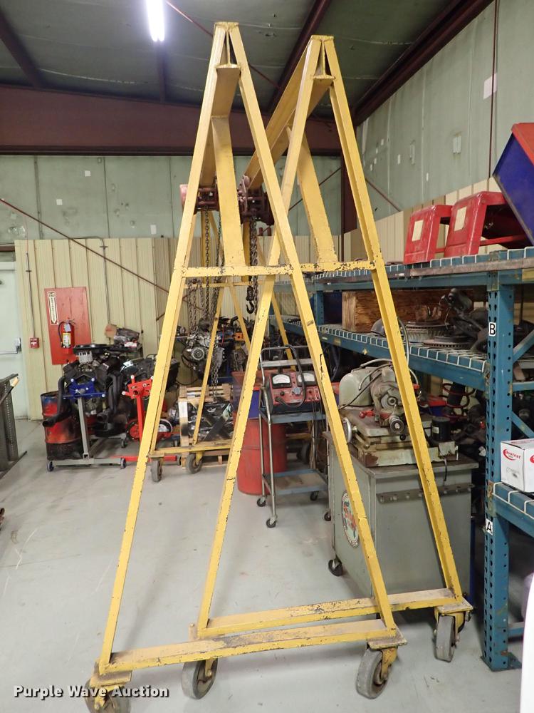 (2) A-frame hoists in McPherson, KS | Item FH9895 sold | Purple Wave