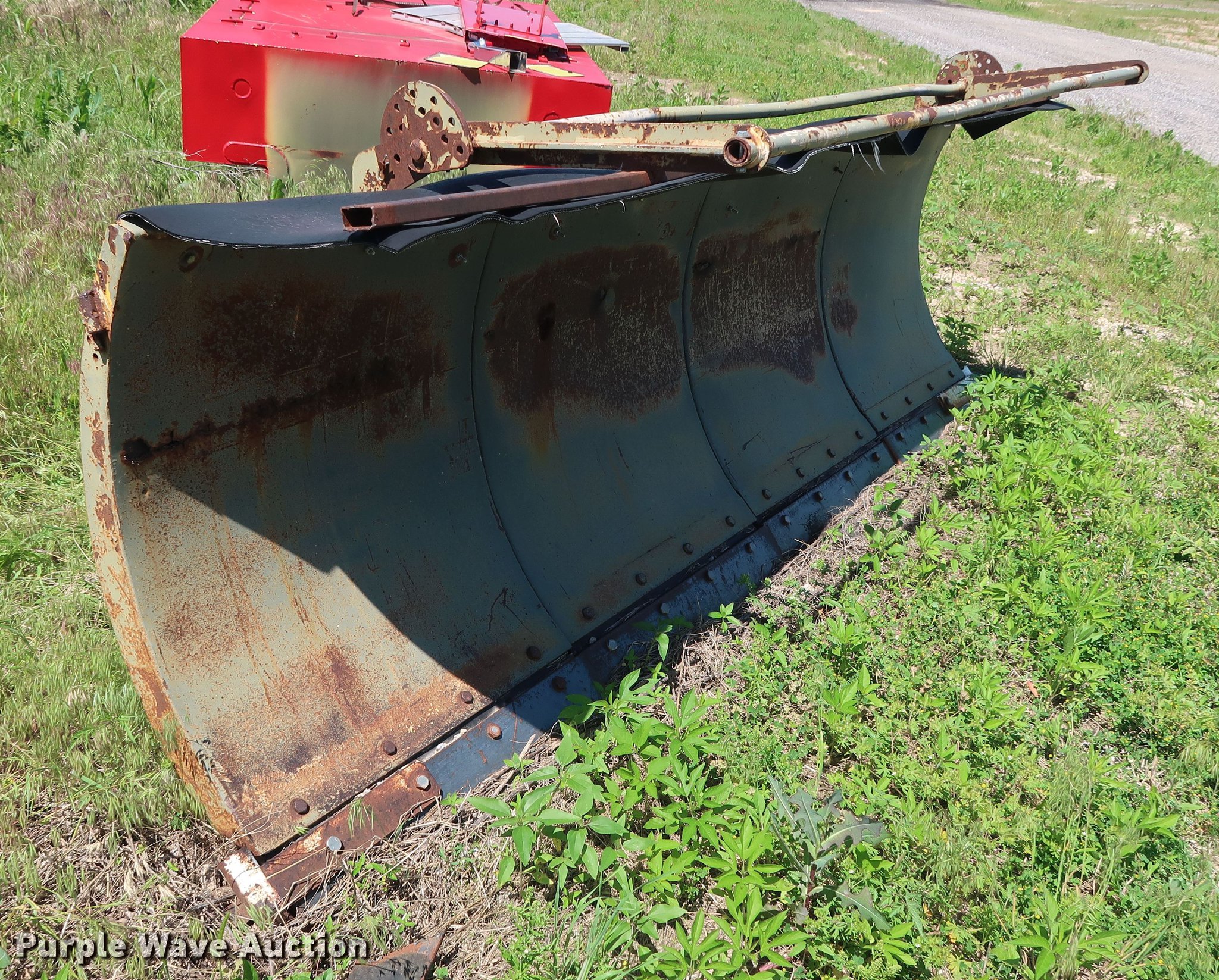 Viking Cives R1084ST snow plow in Noble, OK | Item DG3469 sold | Purple ...