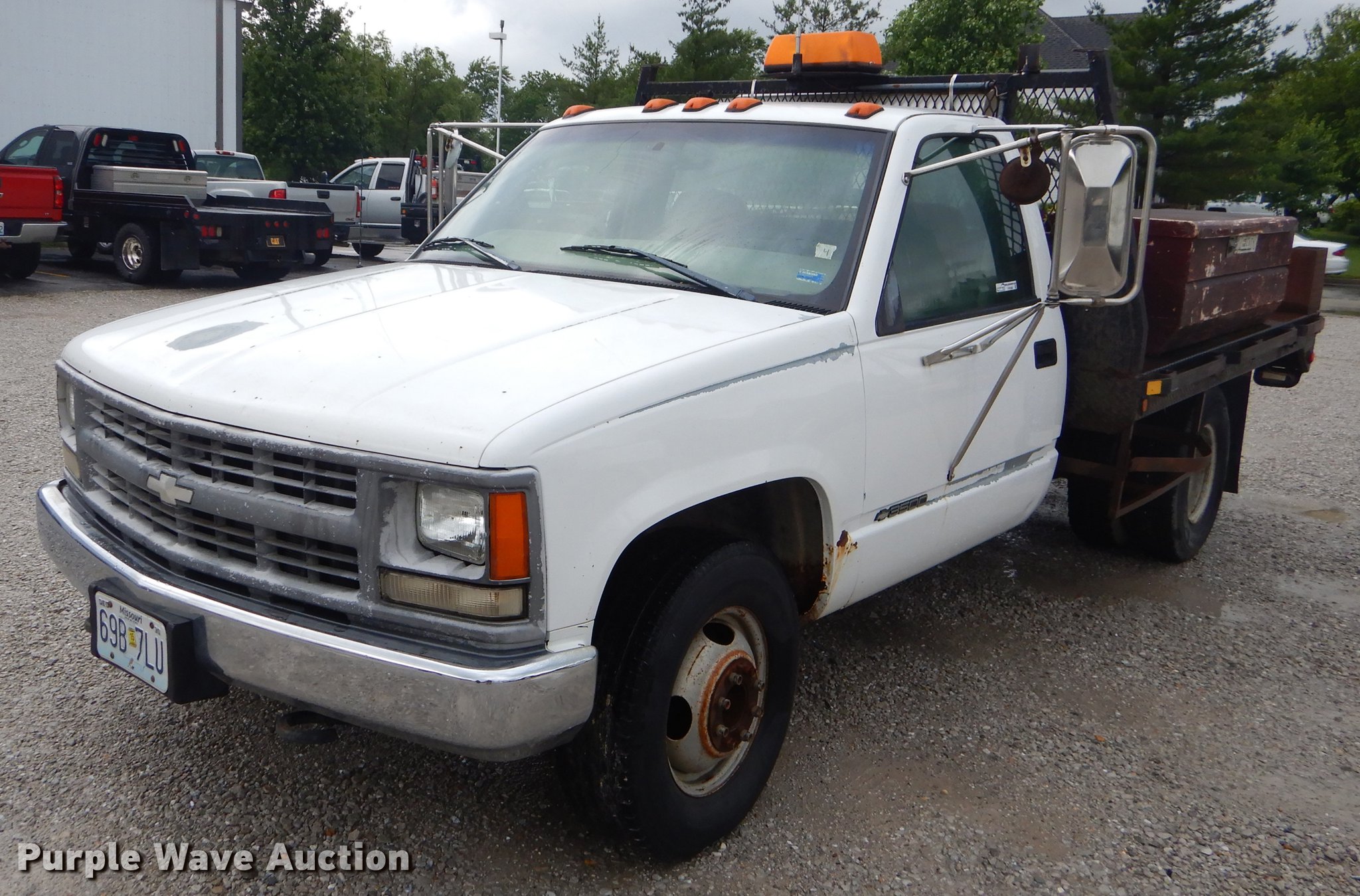 1998 Chevrolet Cheyenne 3500 flatbed pickup truck in Lamar, MO | Item ...