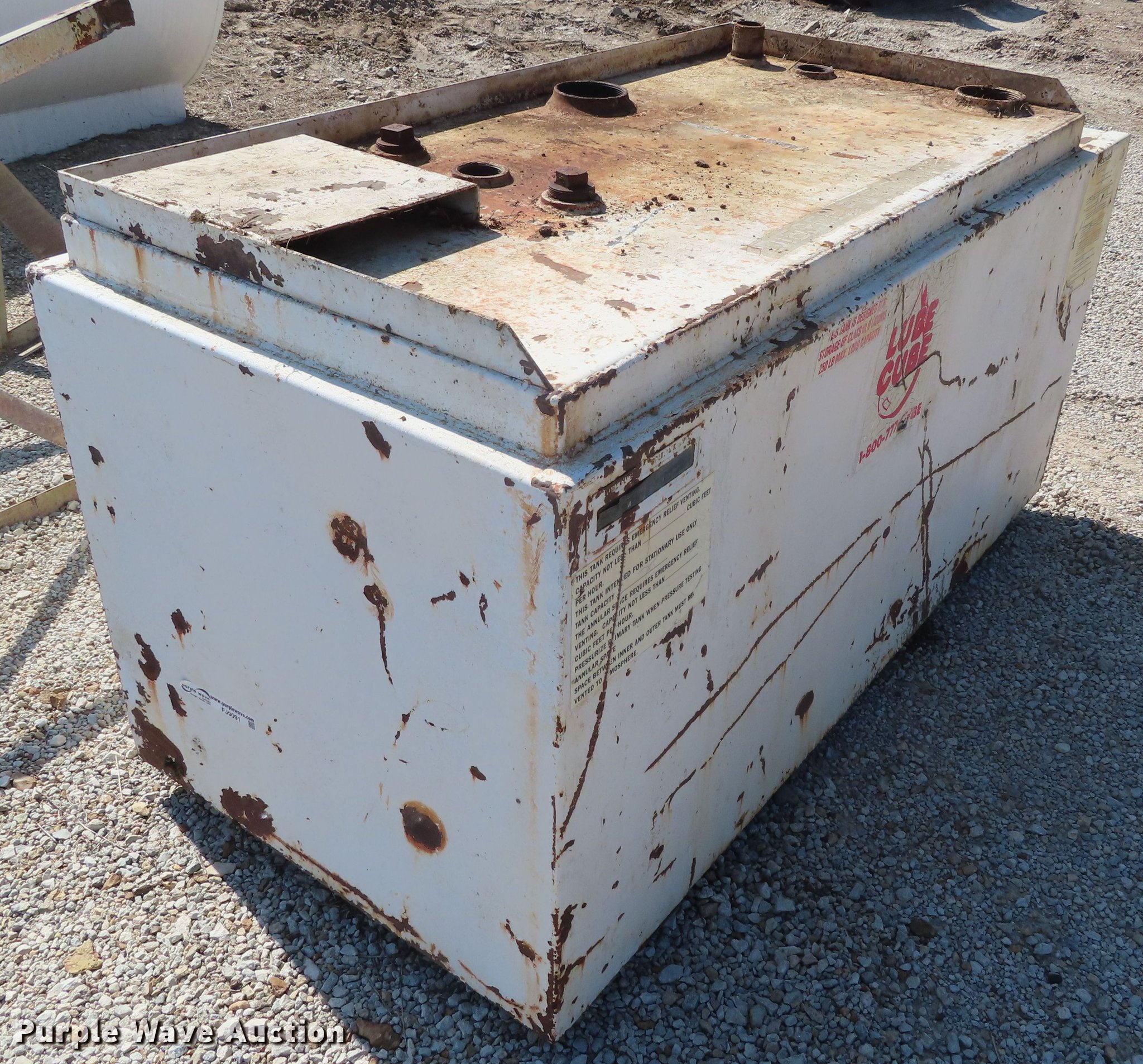Lube Cube double walled used oil tank in Manhattan, KS | Item FJ9091 ...