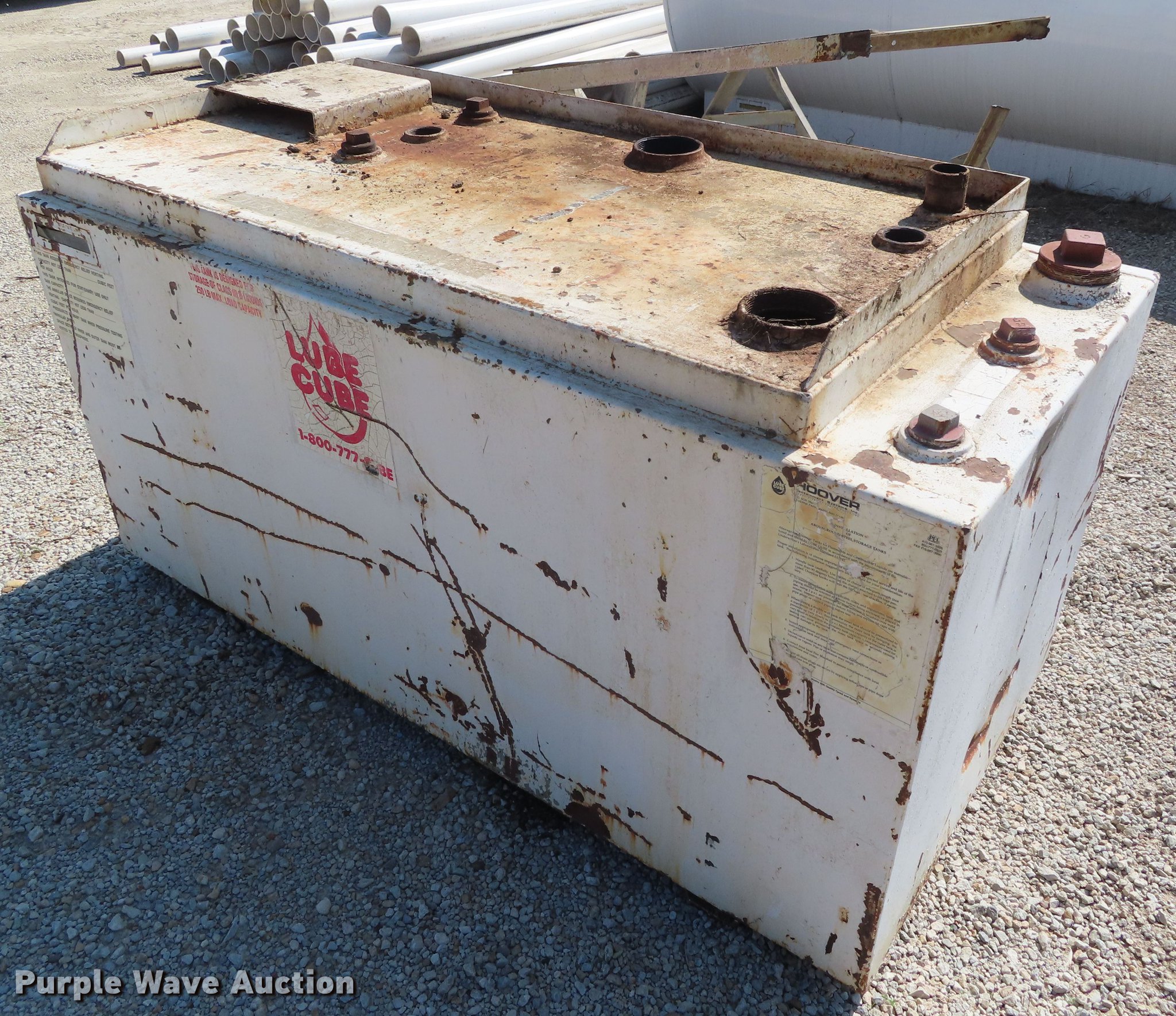 Lube Cube double walled used oil tank in Manhattan, KS | Item FJ9091 ...