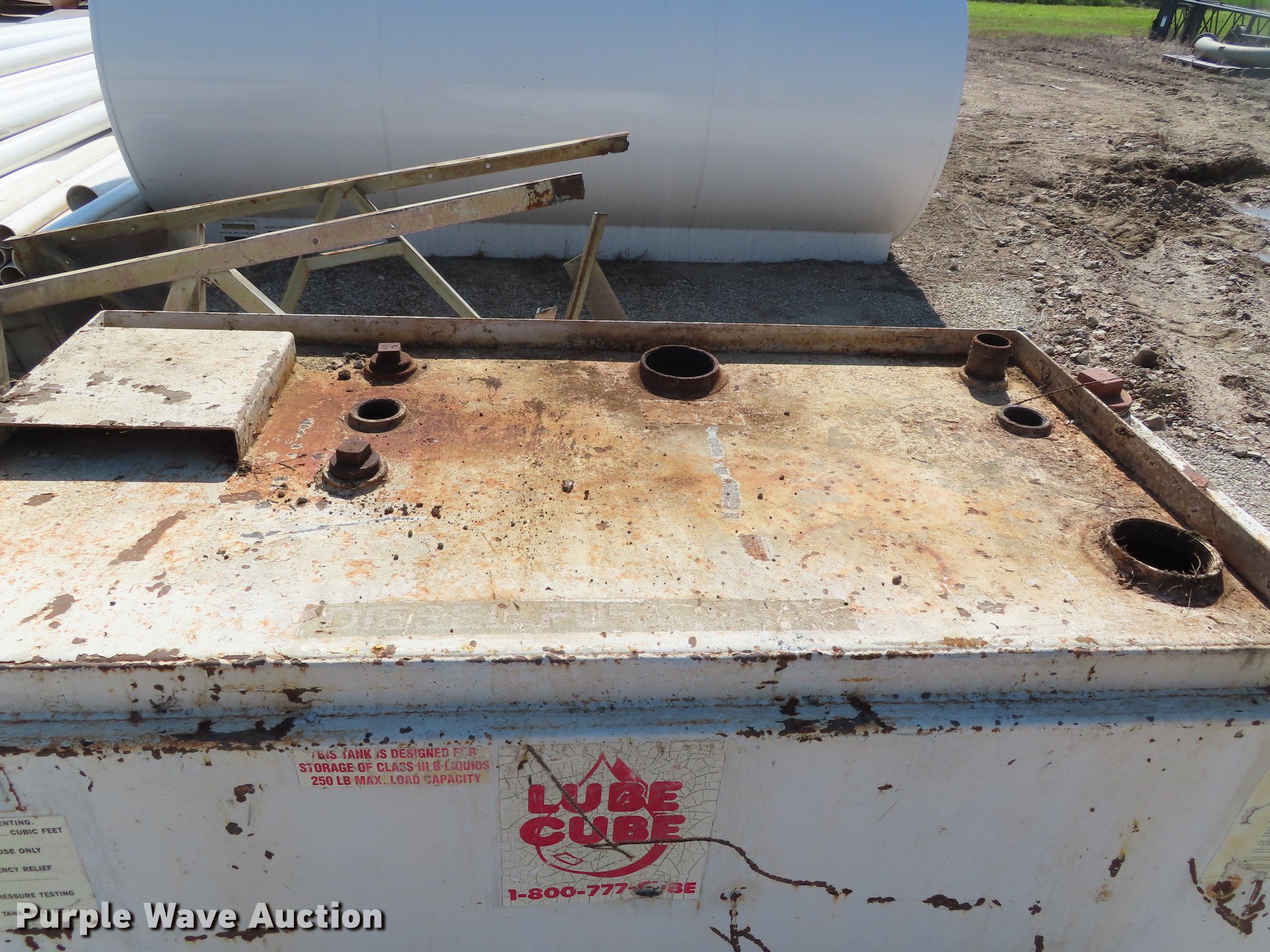 Lube Cube double walled used oil tank in Manhattan, KS | Item FJ9091 ...