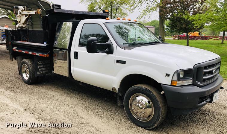 2004 Ford F450 Super Duty dump truck in Pana, IL | Item DC8707 sold ...