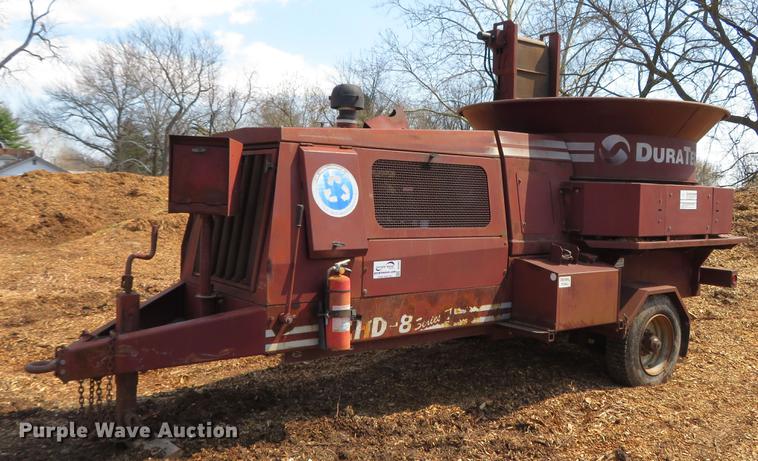 2001 Duratech Hd8 Series V Tub Grinder In University City Mo Item