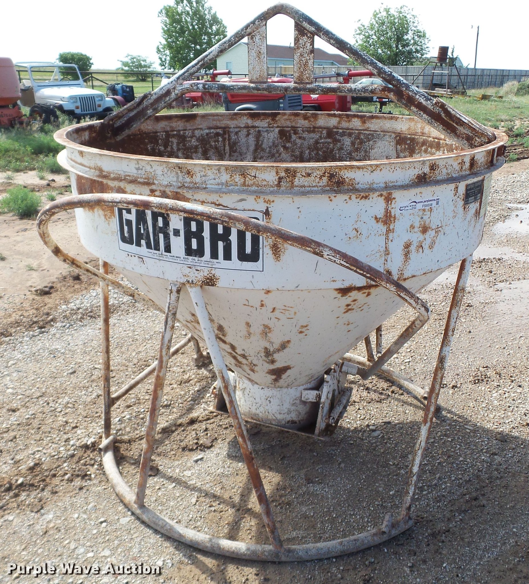 (2) concrete dispensers in Wolfforth, TX | Item FS9558 sold | Purple Wave