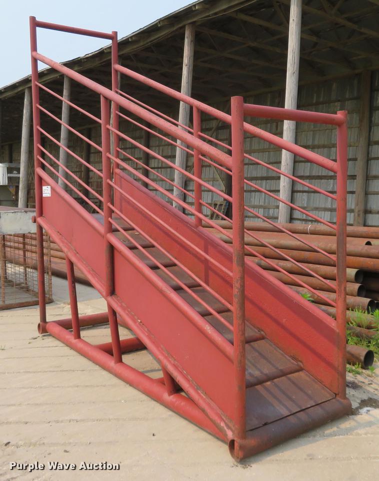 Steel livestock loading chute in El Dorado, KS | Item DD7062 sold ...