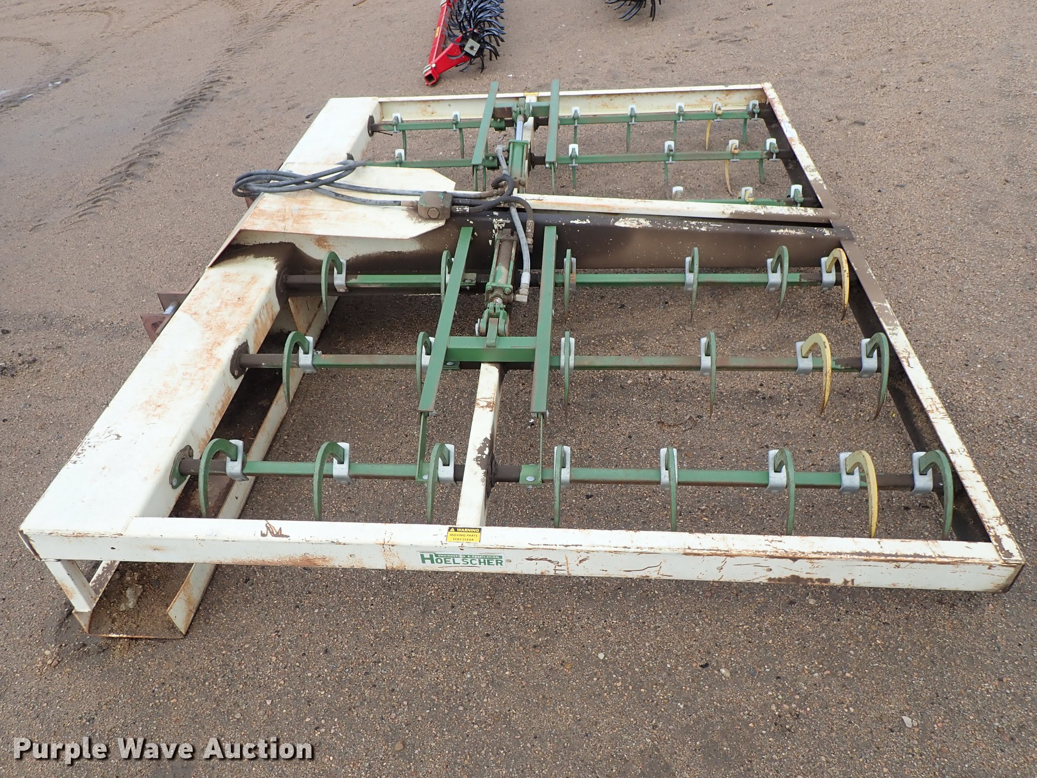Hoelscher hay grapple in Kinsley, KS | Item FB9151 sold | Purple Wave