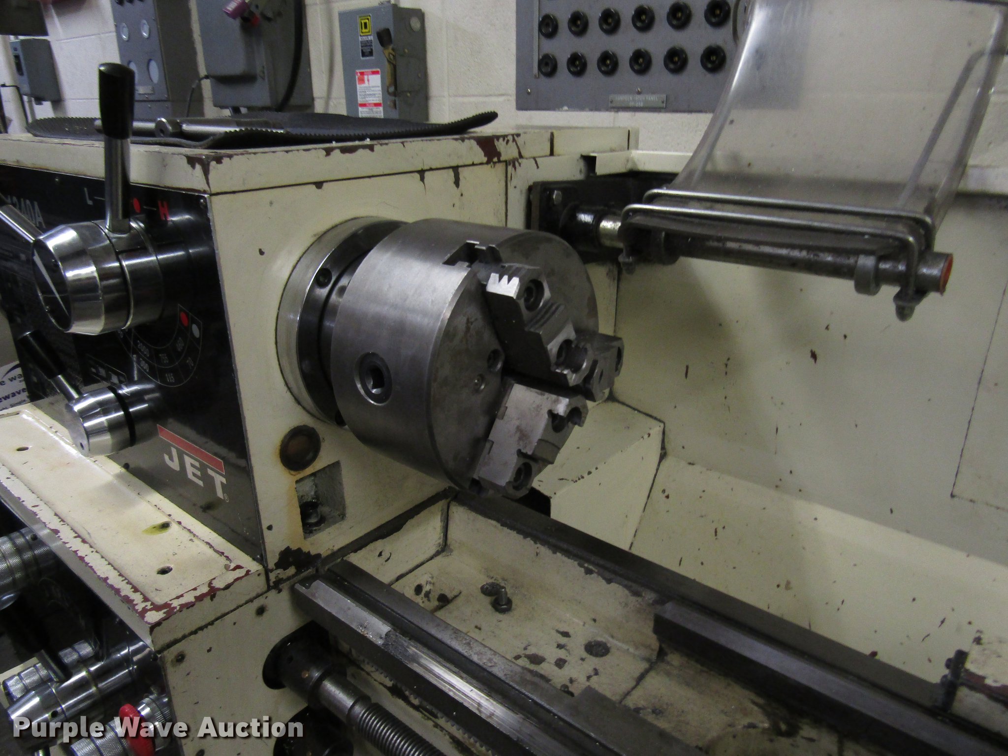Jet GHB-1340A lathe in Manhattan, KS | Item DG1237 sold | Purple Wave