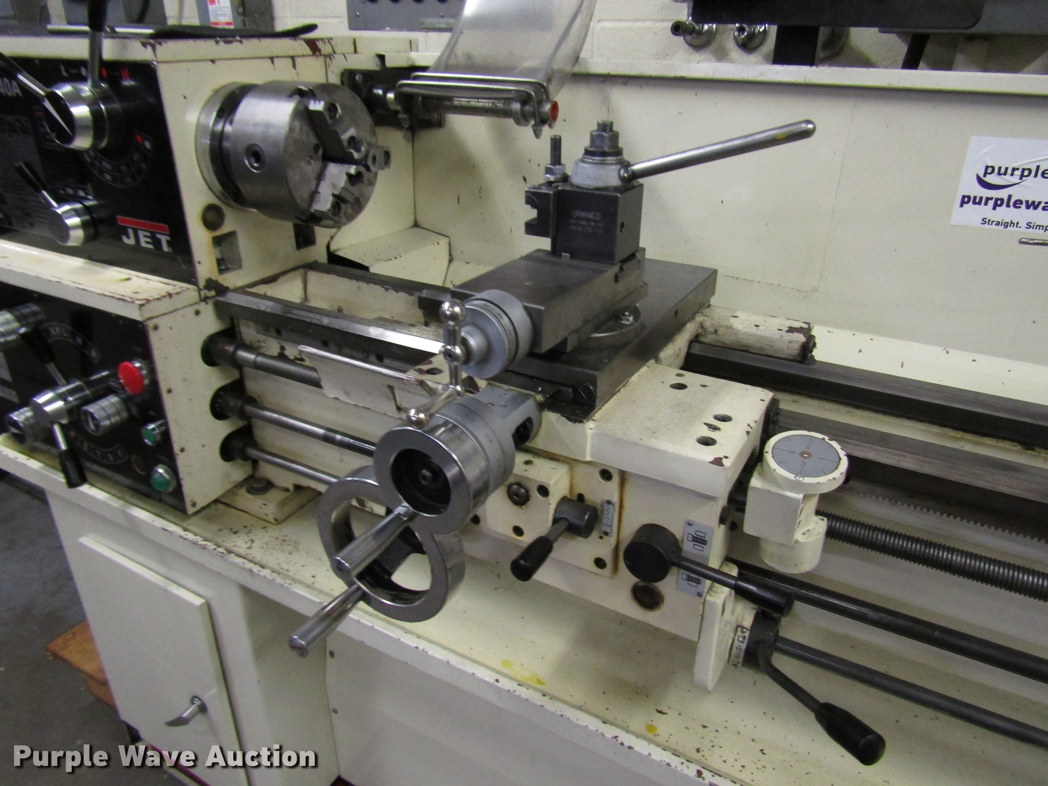 Jet GHB-1340A lathe in Manhattan, KS | Item DG1237 sold | Purple Wave