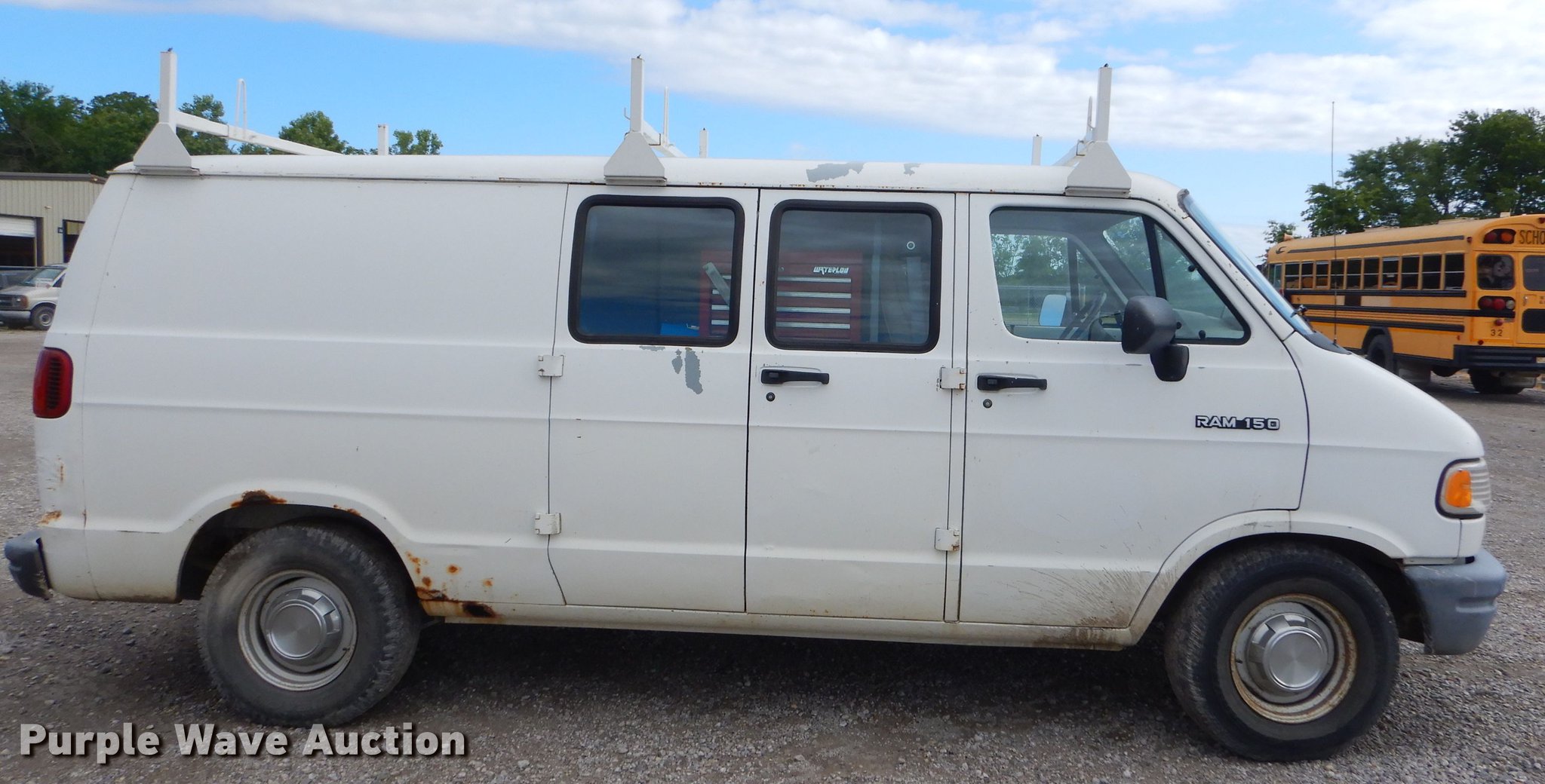1994 Dodge Ram Van B150 van in Cherokee, KS | Item ED9300 sold | Purple ...