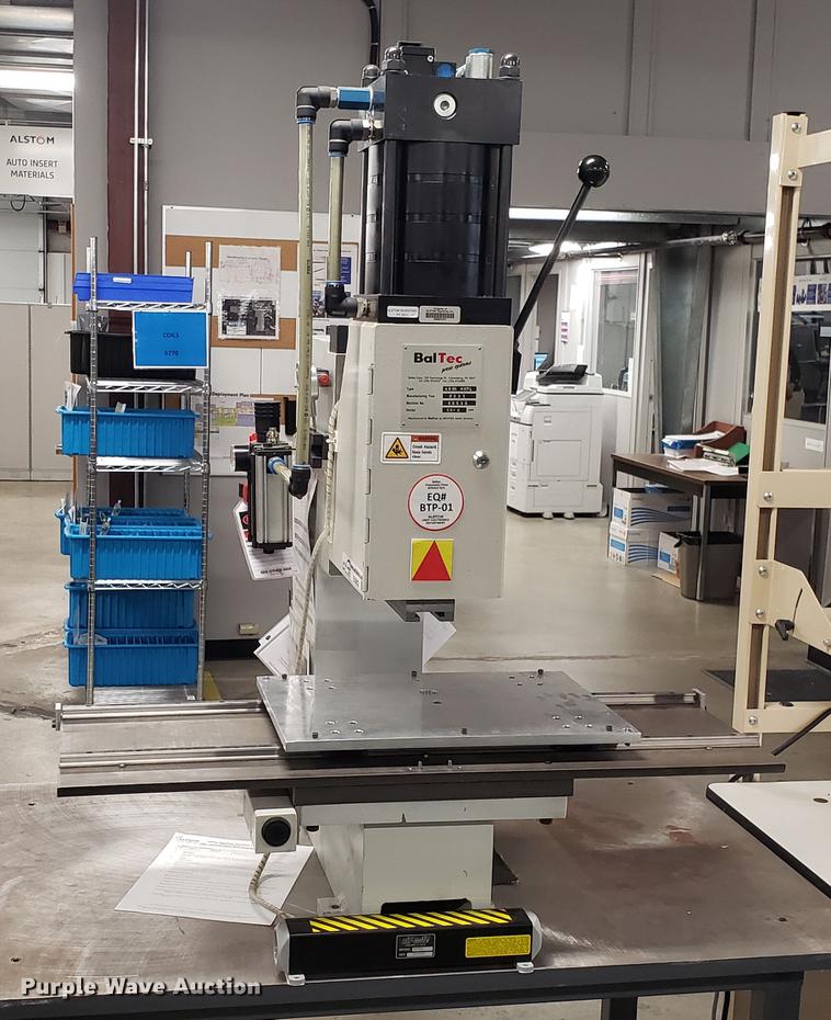 2001 Baltec 45KN HKPL press in Grain Valley, MO | Item EU9802 sold ...