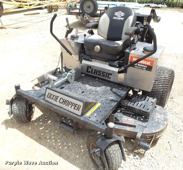 Dixie Chopper ZTR lawn mower in Tye, TX | Item FS9565 sold | Purple Wave