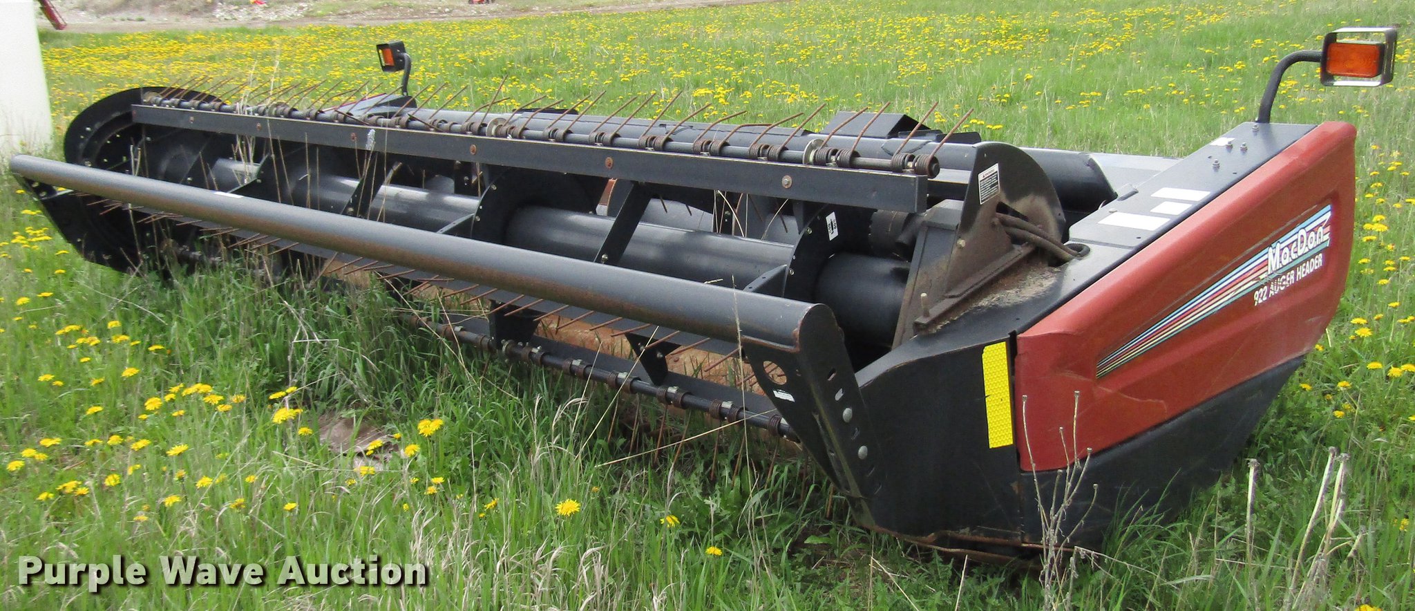 2004 MacDon 922 auger head in Afton, WY | Item DG1215 sold | Purple Wave