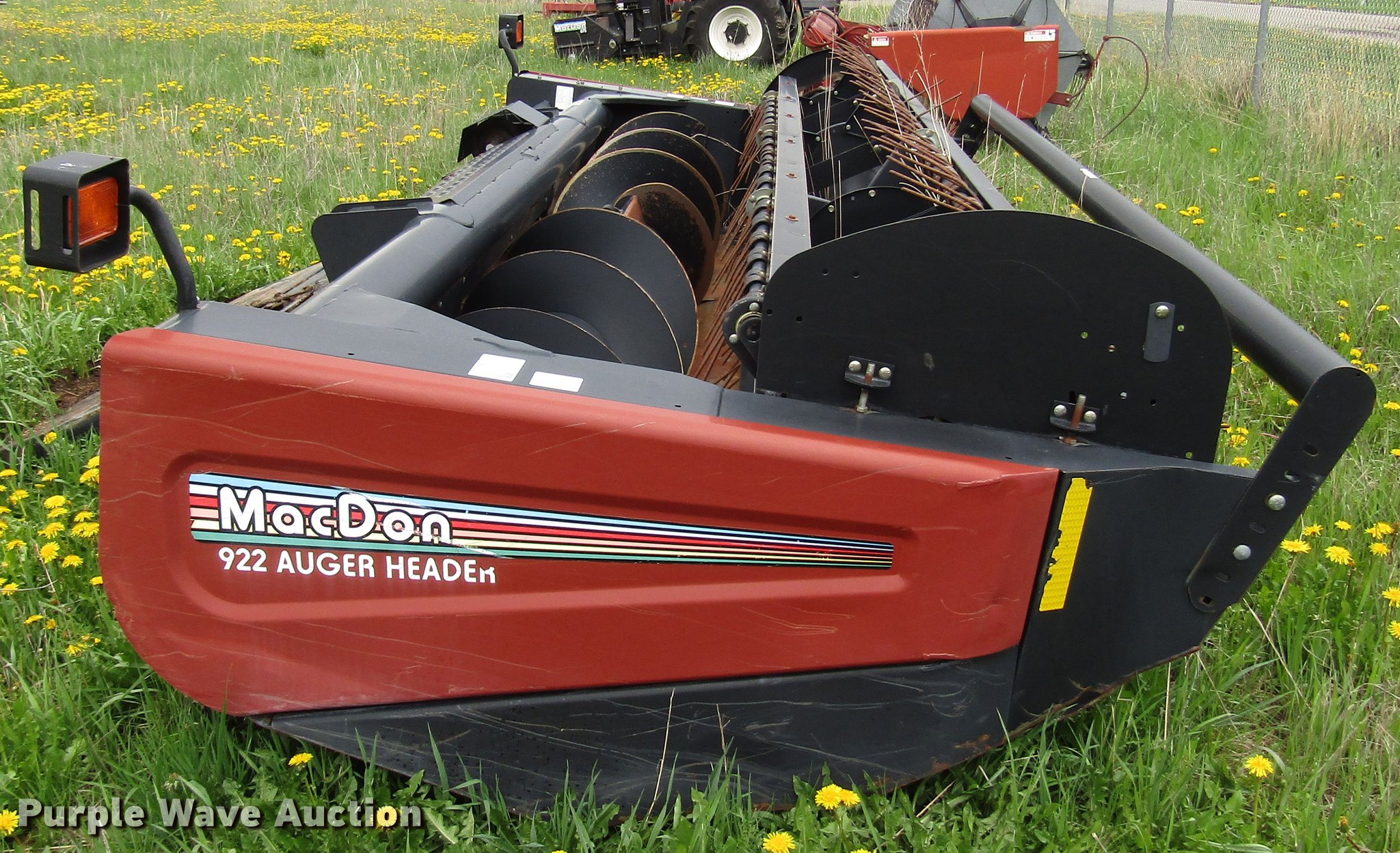 2004 MacDon 922 auger head in Afton, WY | Item DG1215 sold | Purple Wave