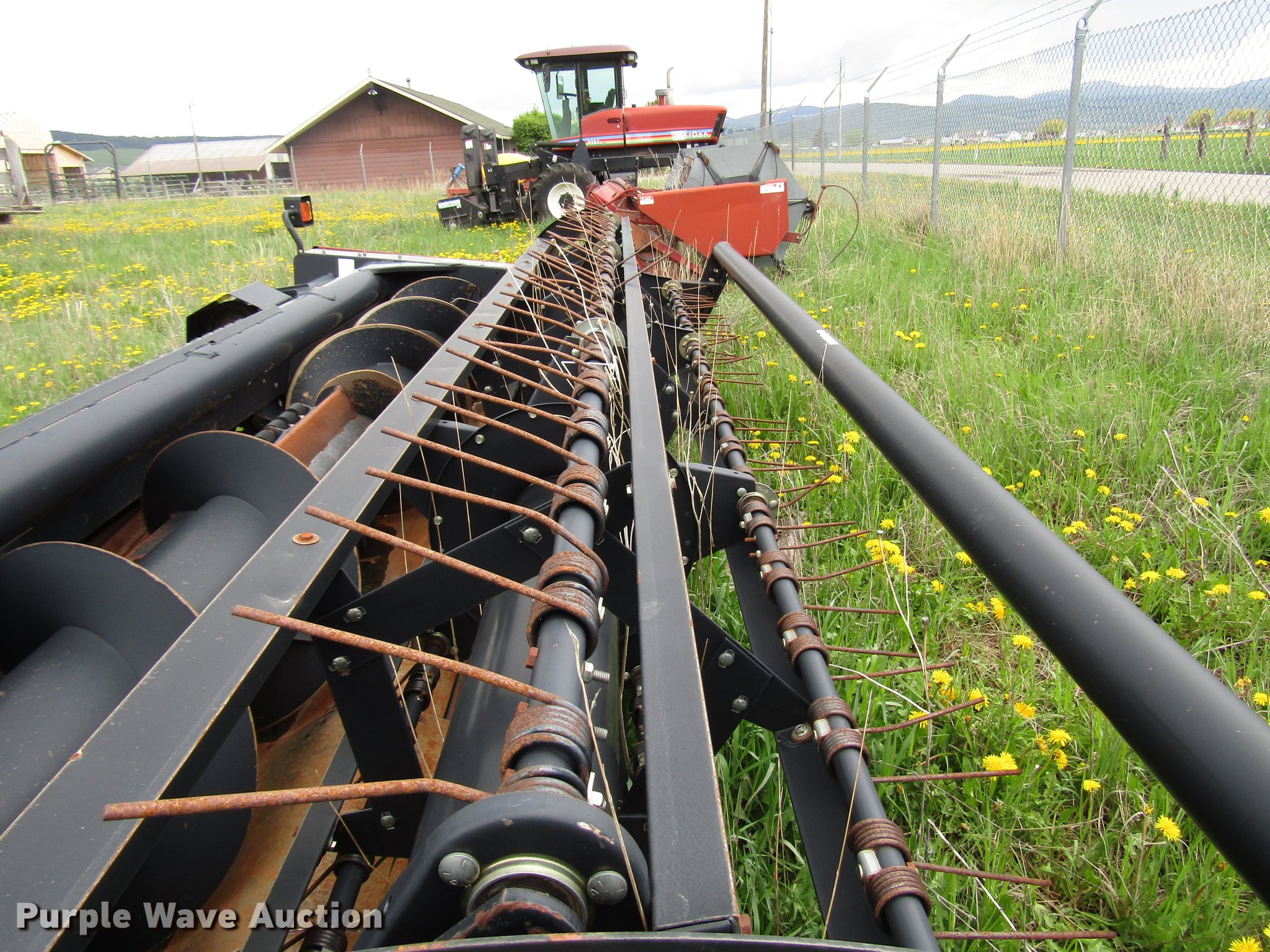 2004 MacDon 922 auger head in Afton, WY | Item DG1215 sold | Purple Wave