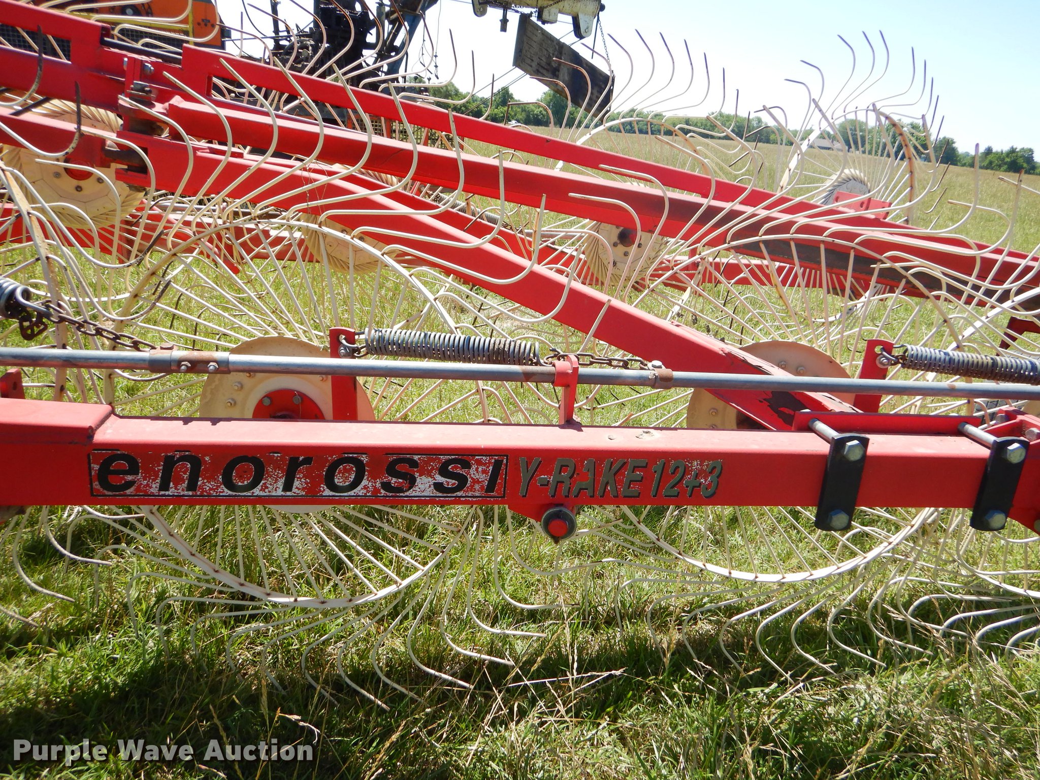2003 Enorossi 12+3 hay rake in Chanute, KS | Item ED9312 sold | Purple Wave
