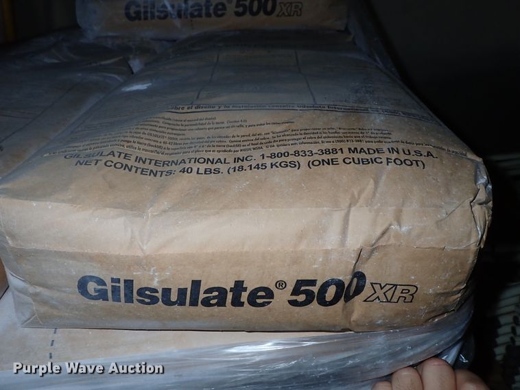 Approximately 80 bags of Gilsulate 500XR pipe insulation in Wichita, KS ...