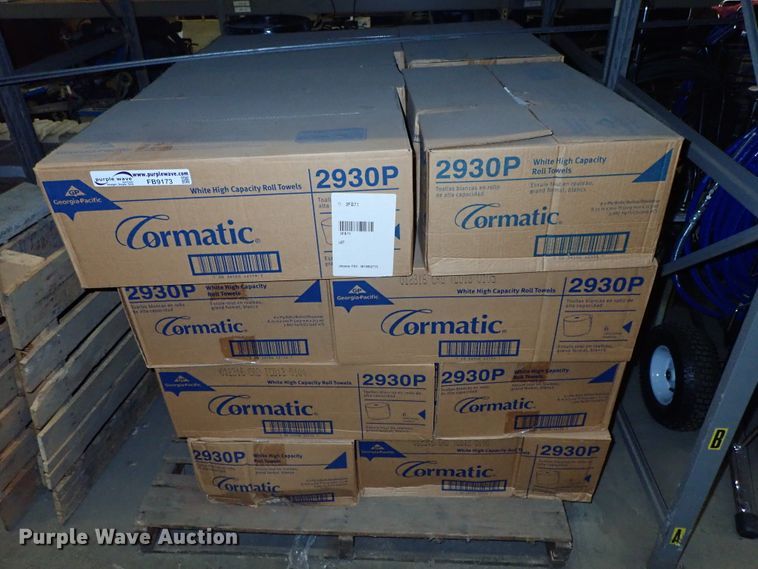 Approximately 24 boxes of Cormatic 2930P paper towels in Wichita, KS ...