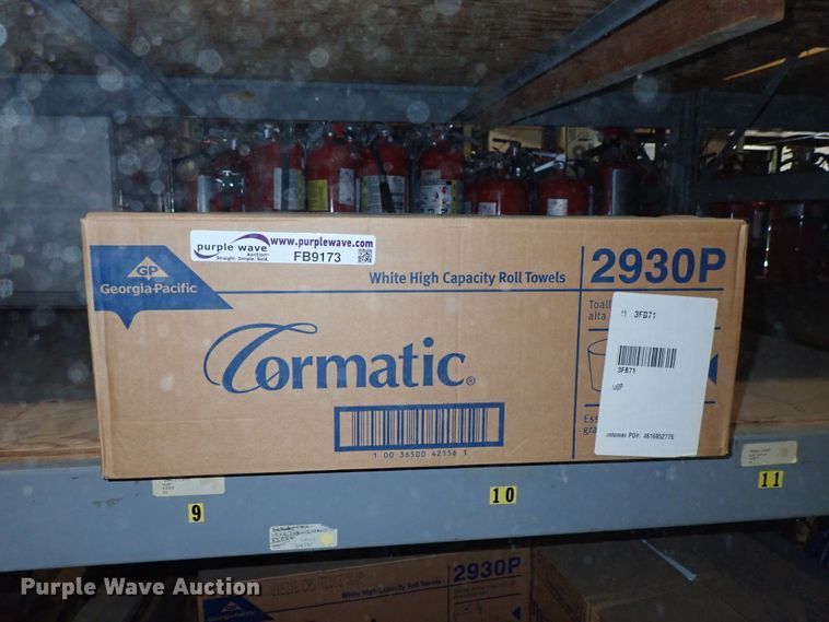 Approximately 24 boxes of Cormatic 2930P paper towels in Wichita, KS ...