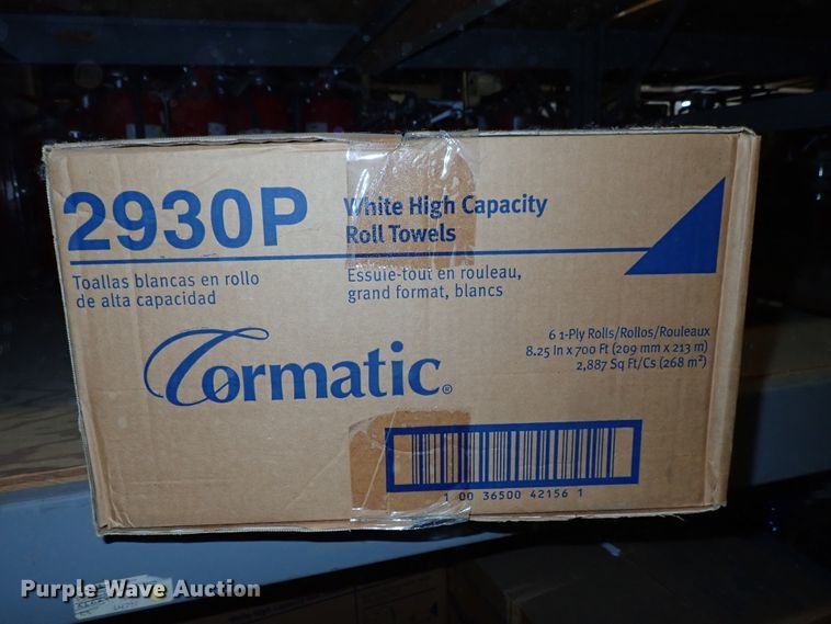 Approximately 24 boxes of Cormatic 2930P paper towels in Wichita, KS ...