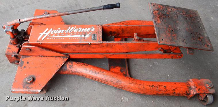 Hein-Werner 54 transmission jack in Hays, KS | Item FT9574 sold ...