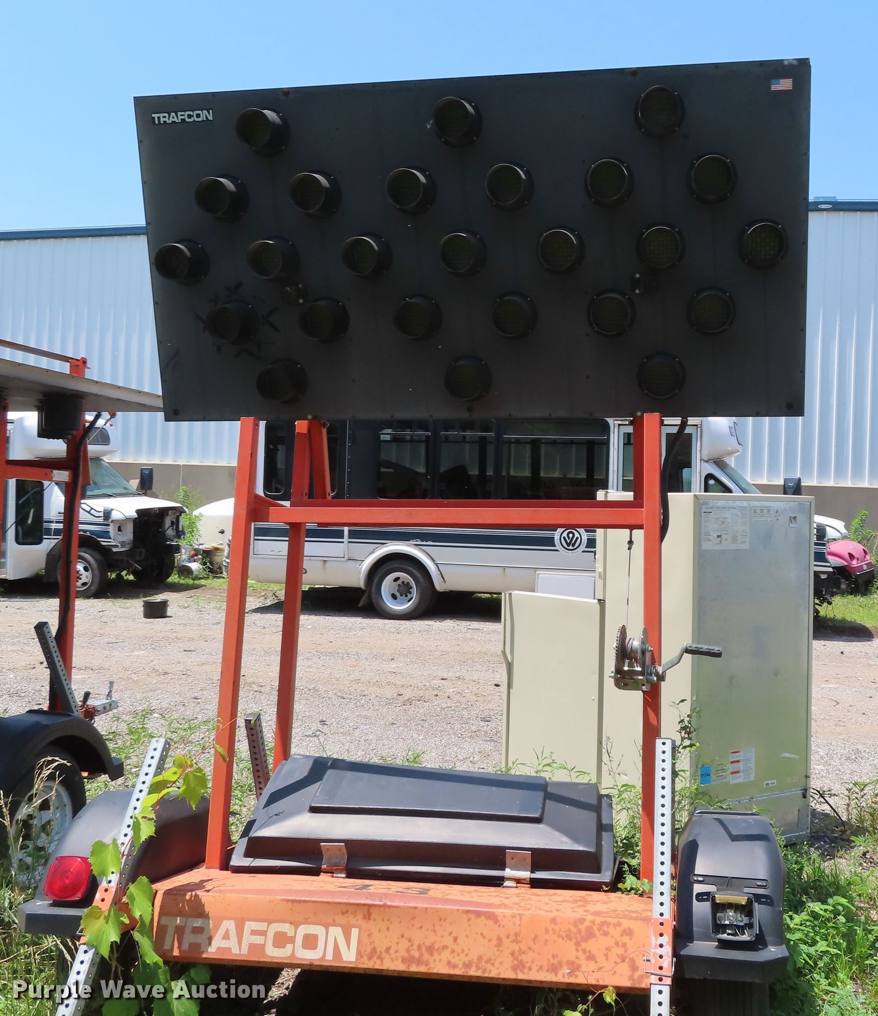 Trafcon TC1-25S arrow board trailer in Kansas City, KS | Item DD6273 ...