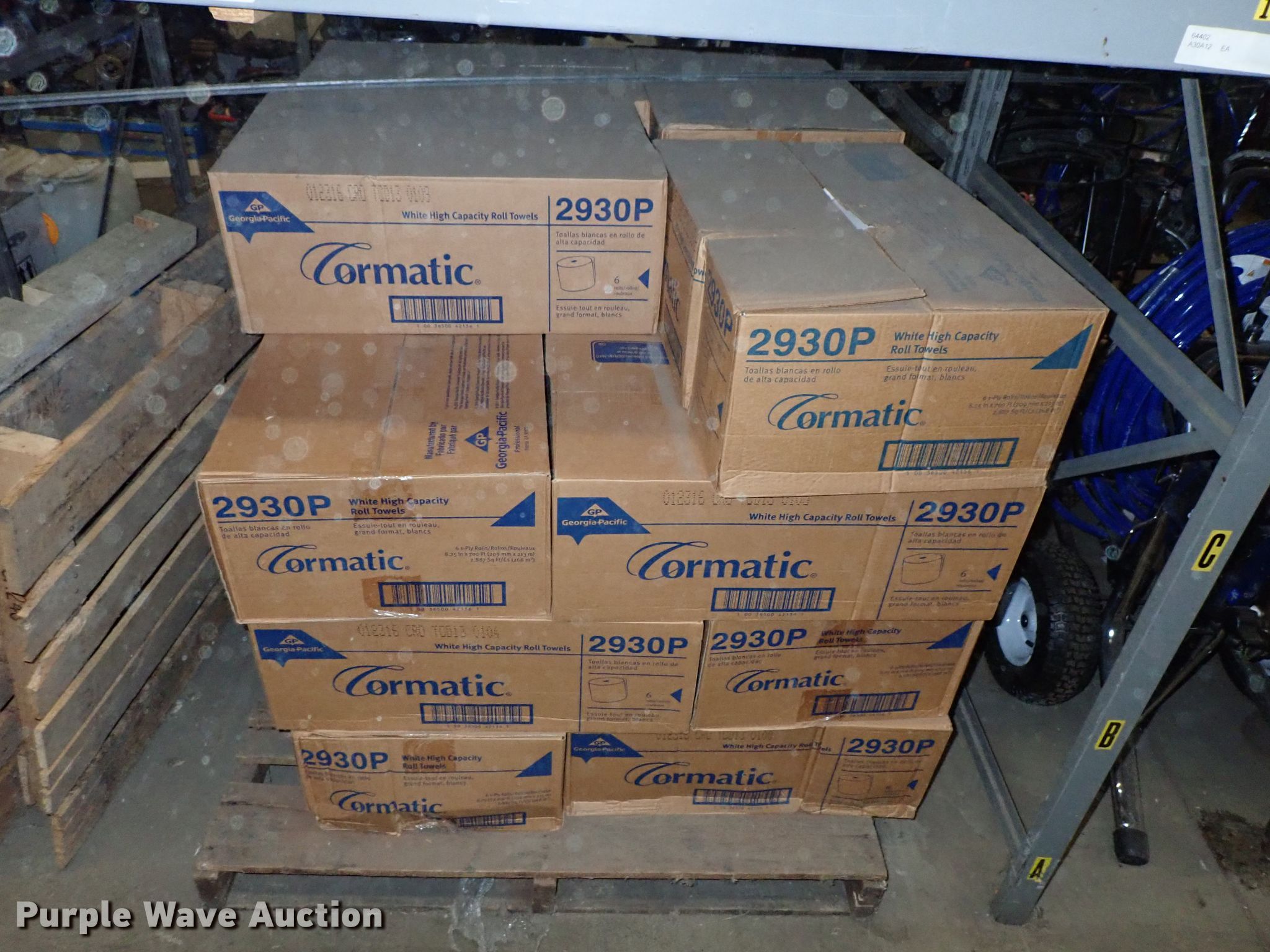 Approximately 24 boxes of Cormatic 2930P paper towels in Wichita, KS ...
