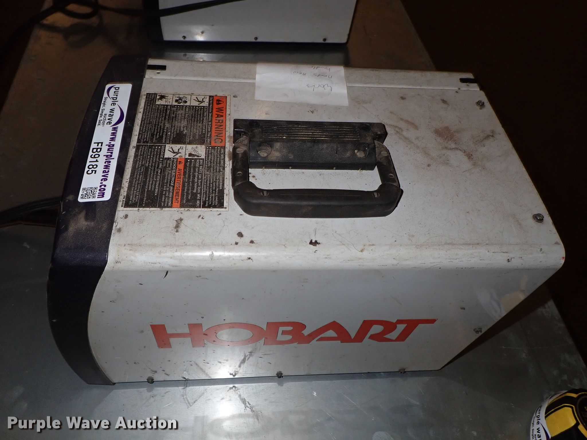Hobart Handler 175 welder in Andale, KS | Item FB9185 sold | Purple Wave