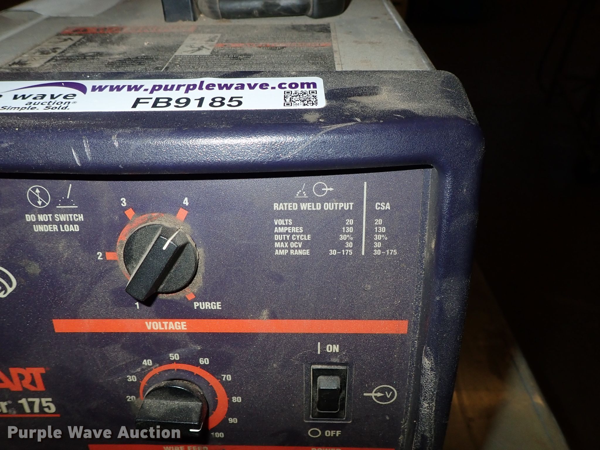 Hobart Handler 175 welder in Andale, KS | Item FB9185 sold | Purple Wave