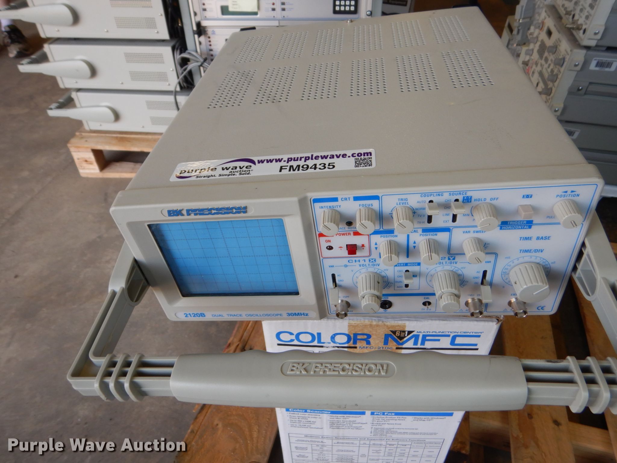 BK Precision 2120 dual trace oscilloscope in Des Moines, IA | Item ...