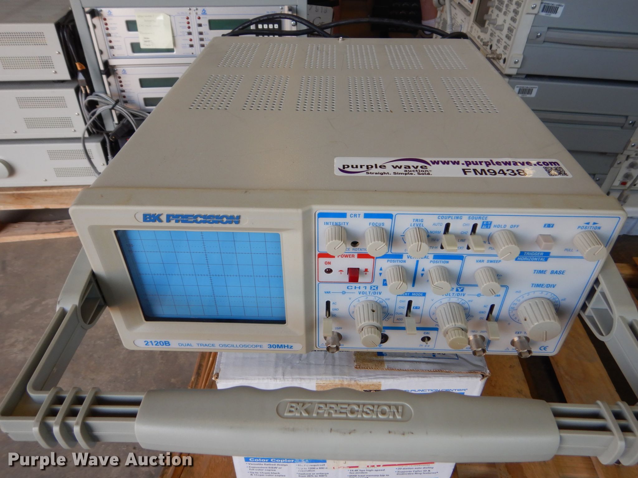 BK Precision 2120 dual trace oscilloscope in Des Moines, IA | Item ...